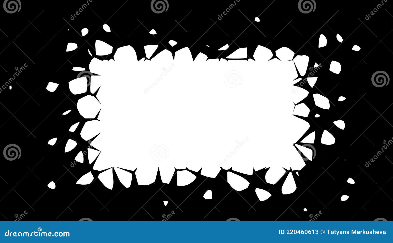 Rectangle 3d Flying With Icons Cartoon Vector | CartoonDealer.com #31037537