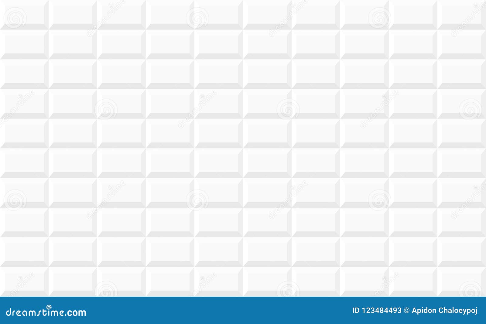 White Rectangle Wall Patterns. without Tiles Grout Stock Vector ...