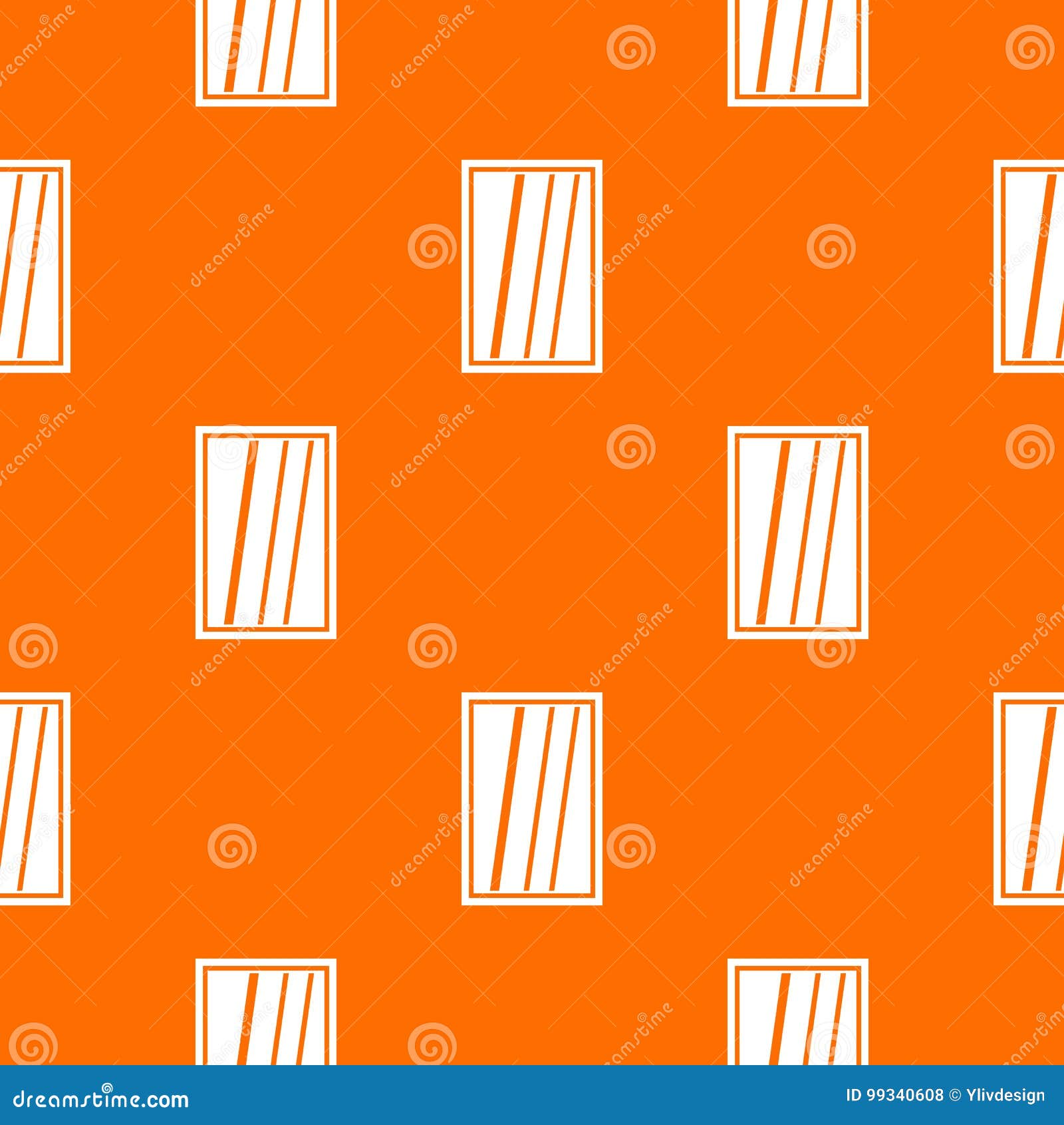 White Rectangle Window Pattern Seamless Stock Vector - Illustration of ...