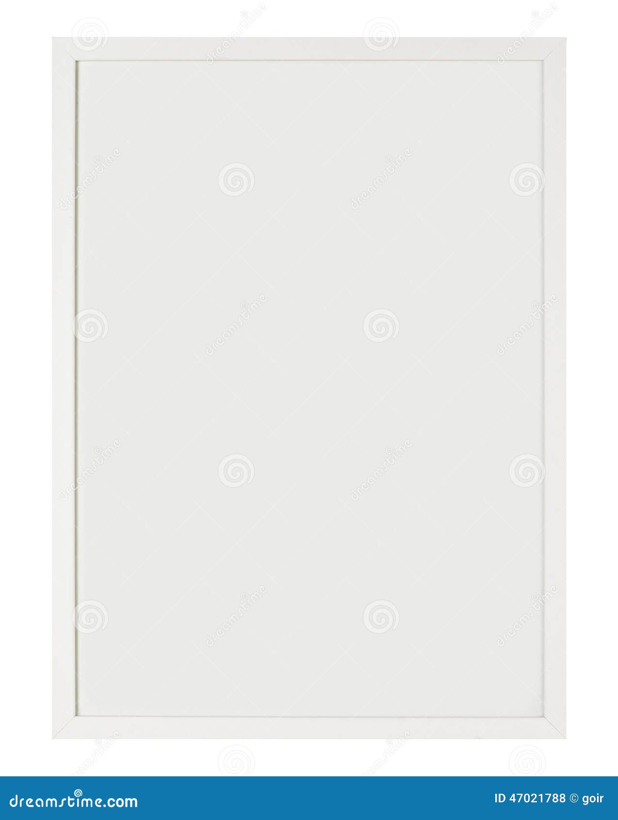 White rectangular frame stock photo. Image of frame, deco - 47021788