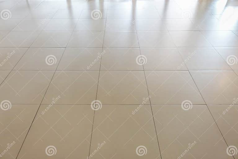 White Rectangular Tiles Flooring Pattern Surface Texture. Close-up of ...
