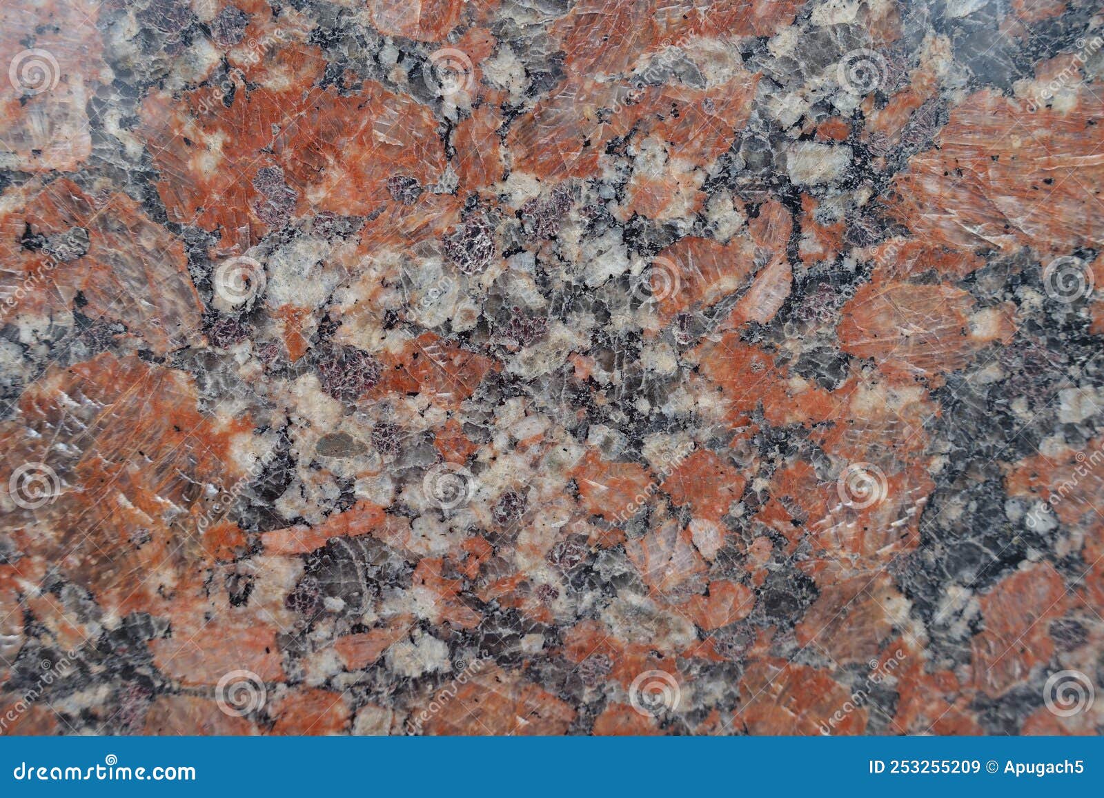 White, Red and Black Polished Granite Texture Stock Image - Image of ...