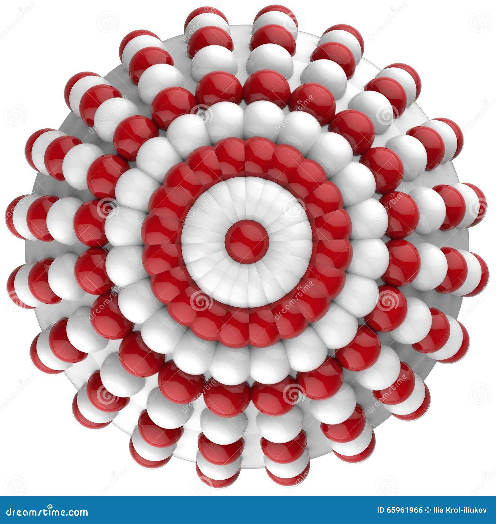 White red circle pattern stock illustration. Illustration of concentric ...