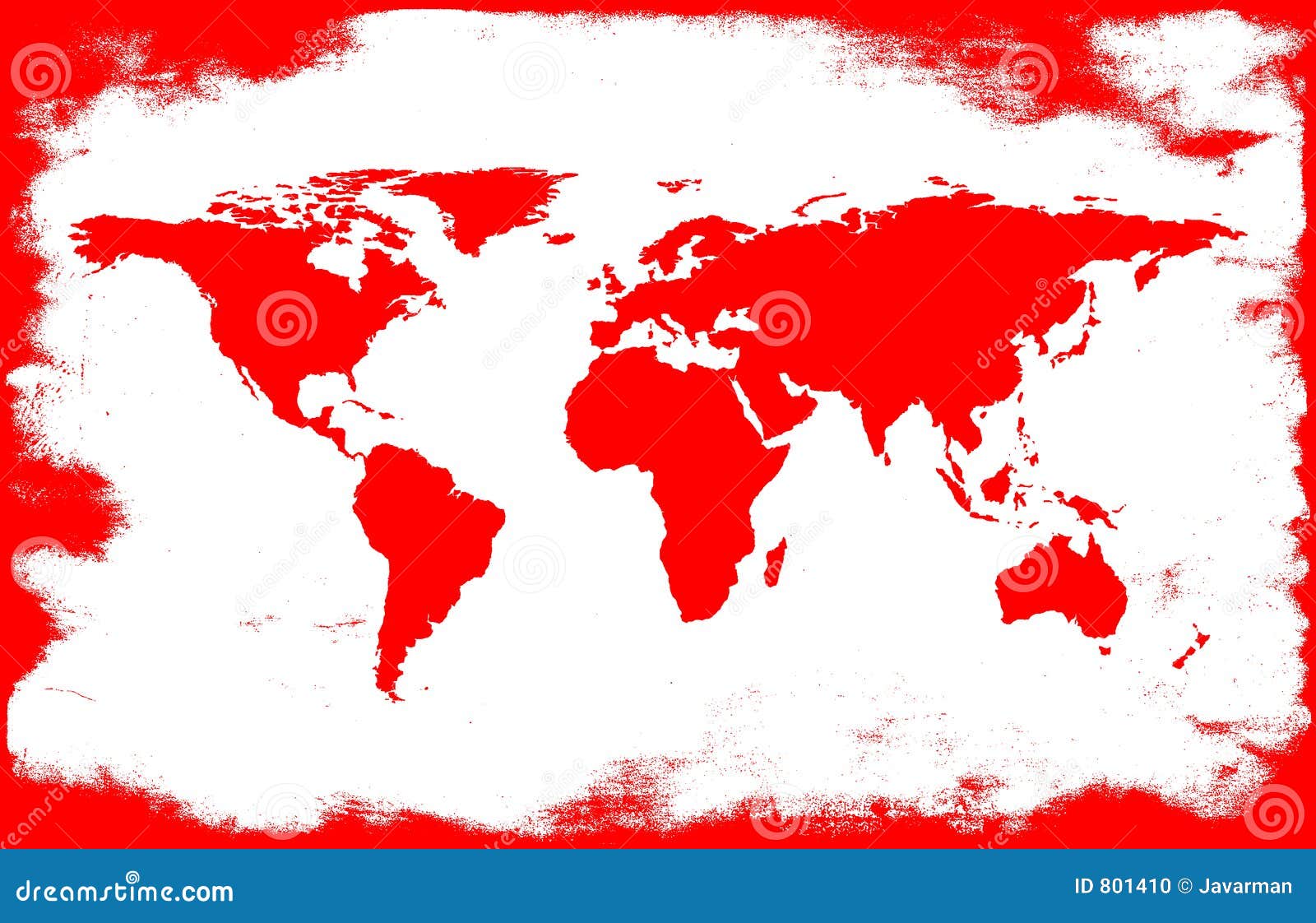 White-red map stock illustration. Illustration of historical - 801410