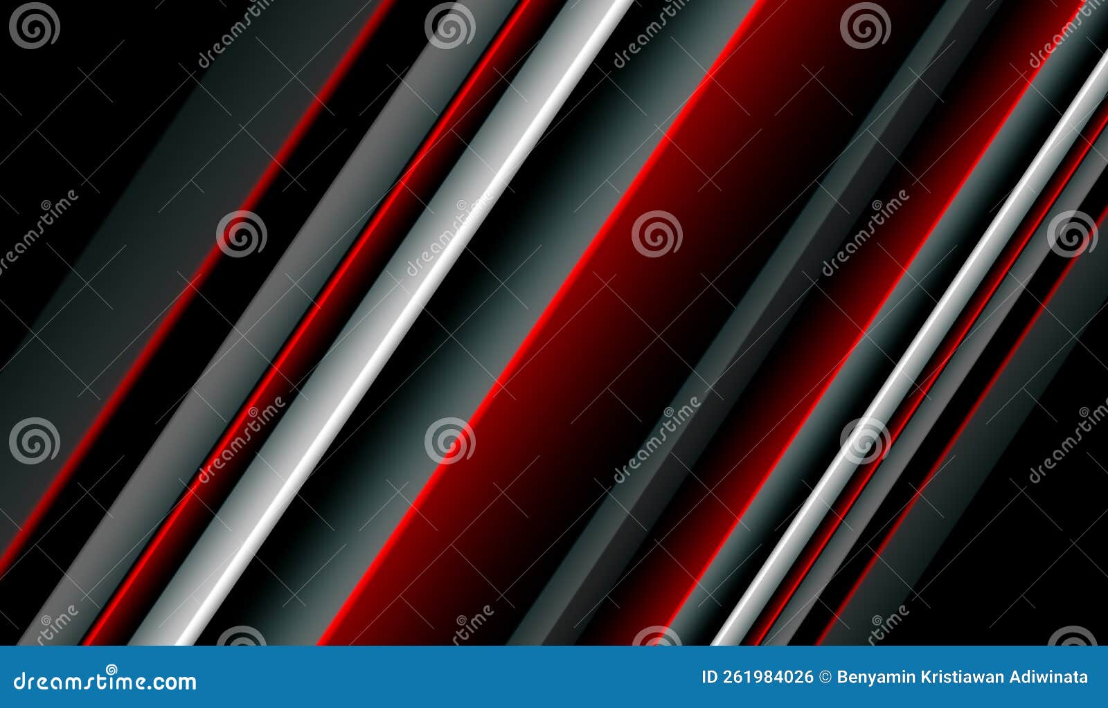 White and Red Metallic Stainless Steel Abstract Background, Colourful ...