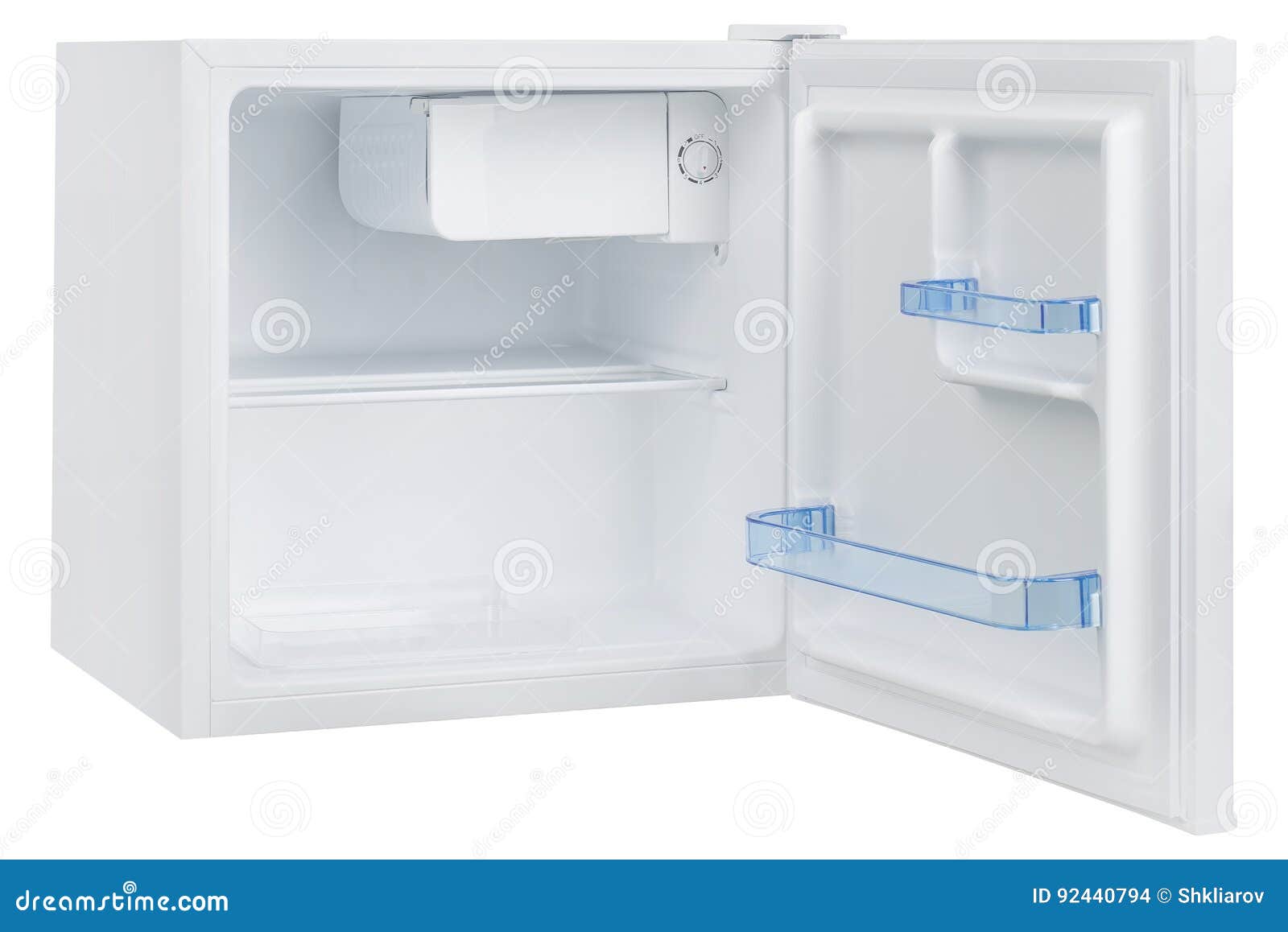 White Refrigerator Isolated on White Background Stock Photo - Image of ...