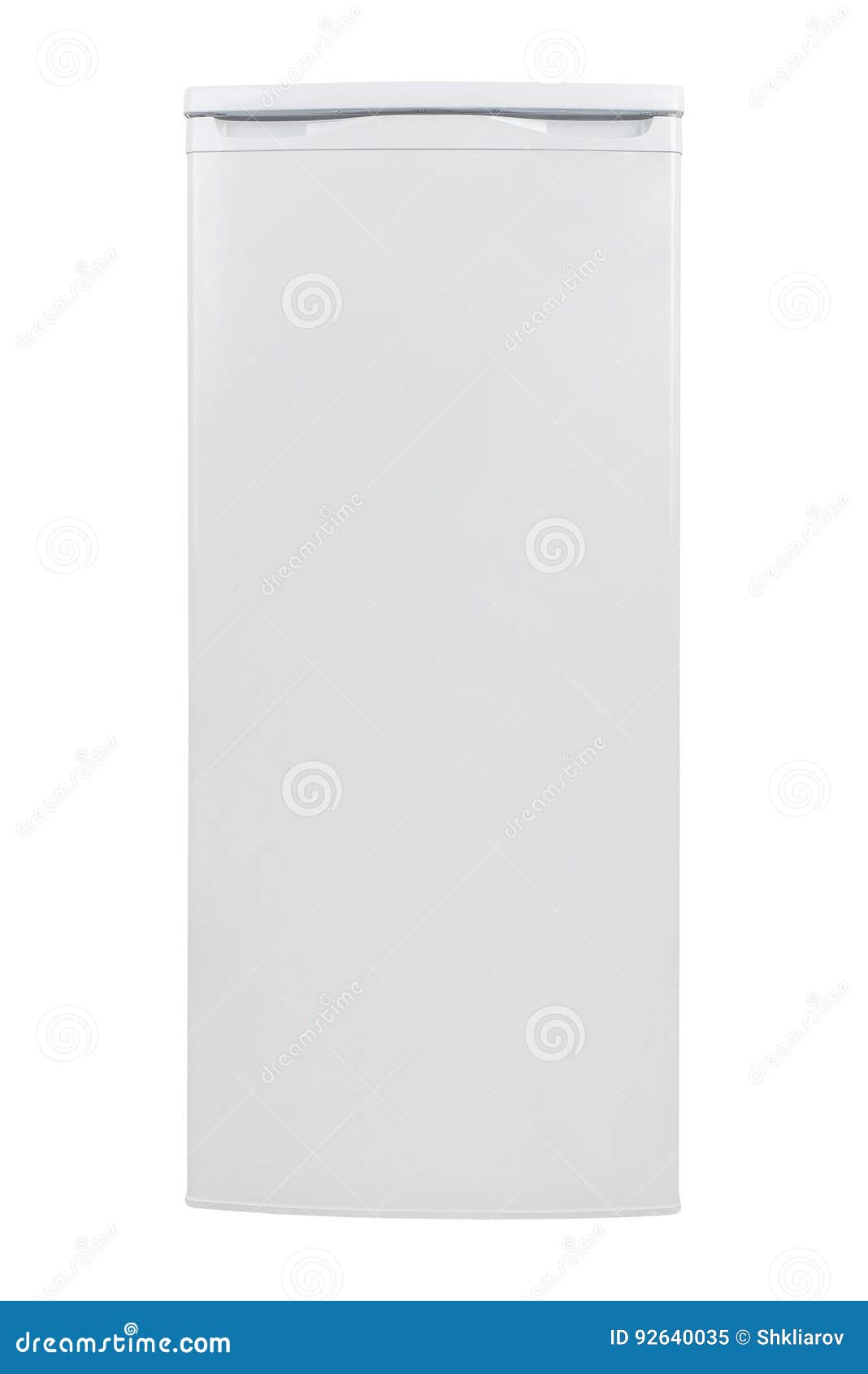 White Refrigerator Isolated on White Background Stock Image - Image of ...