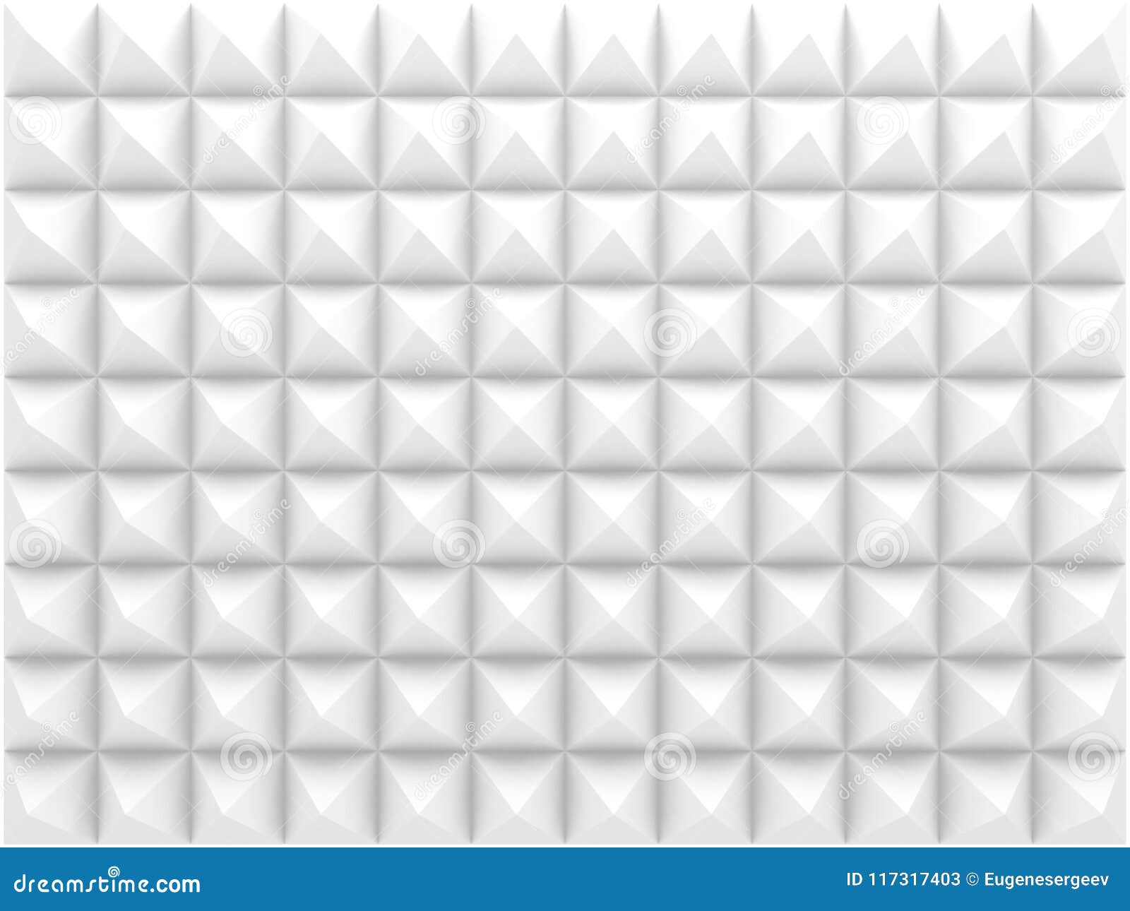 White Relief Pattern, Front View. 3d Stock Illustration - Illustration ...