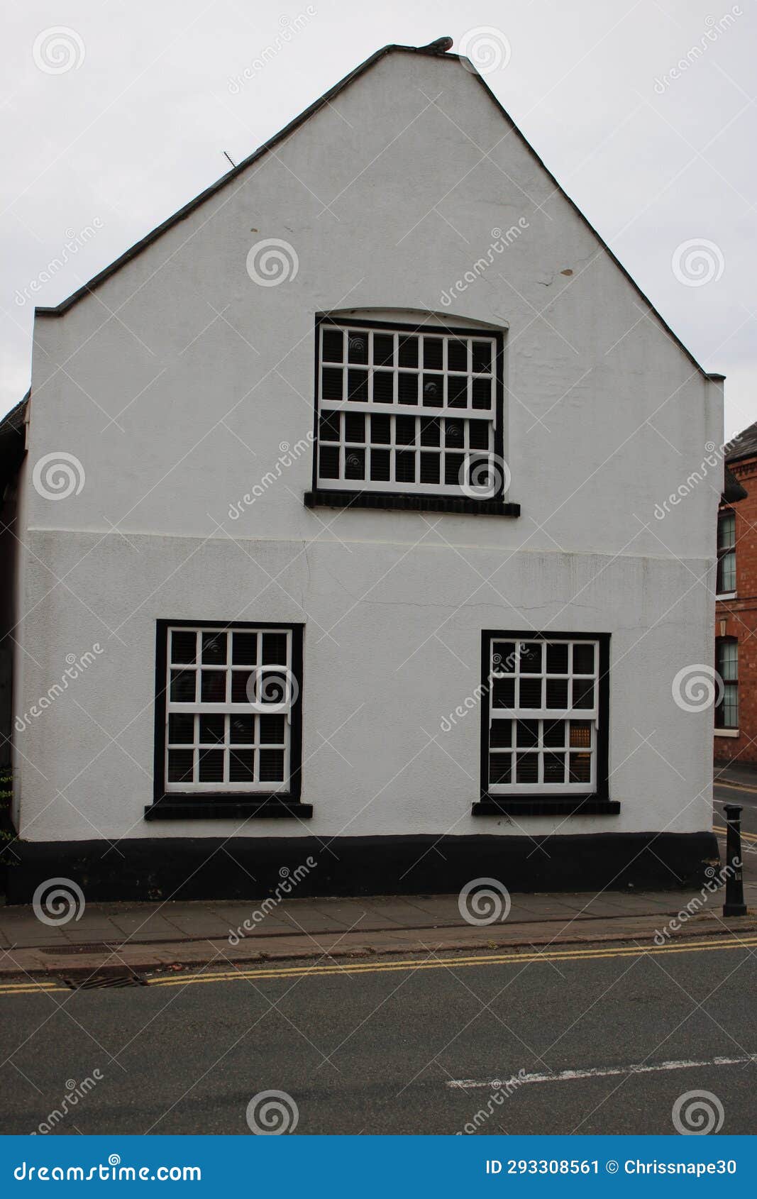 White Rendered Wall With Large Bumpy Rendering Finish Stock Photography ...