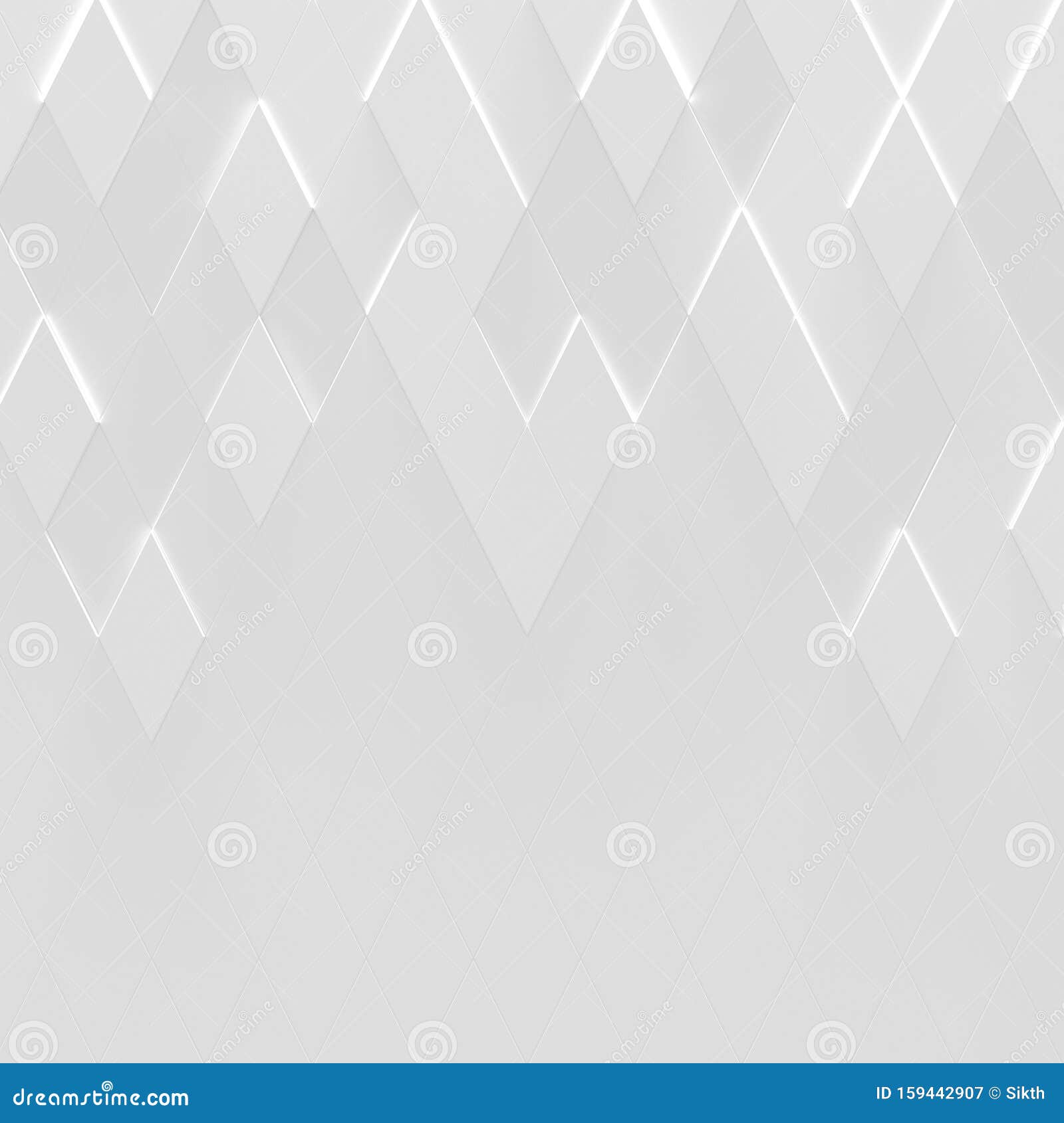 White Rhombus Tile Background. Bathroom Or Toilet Ceramic Wall Or Floor ...