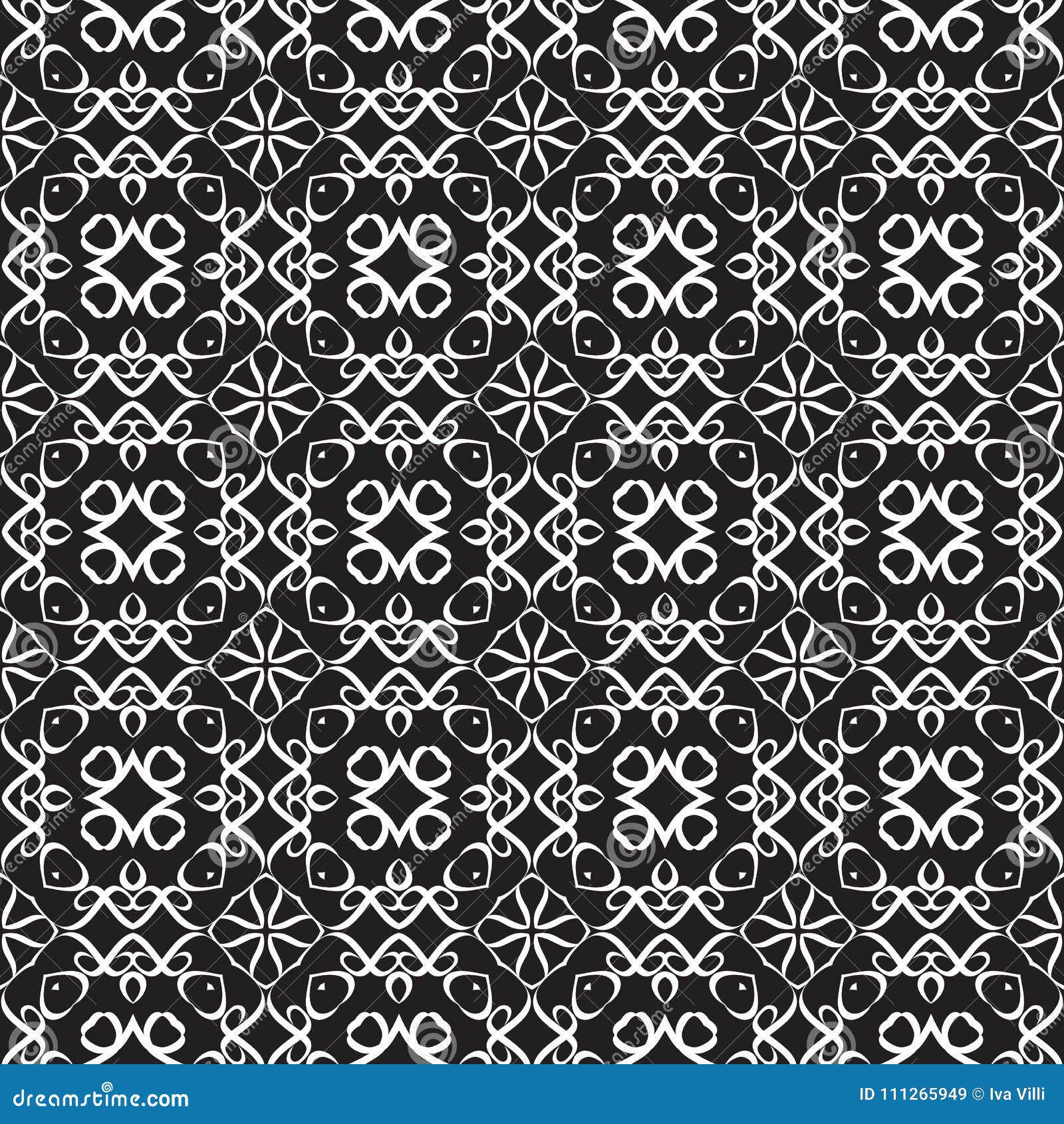 White ribbon pattern stock vector. Illustration of color - 111265949