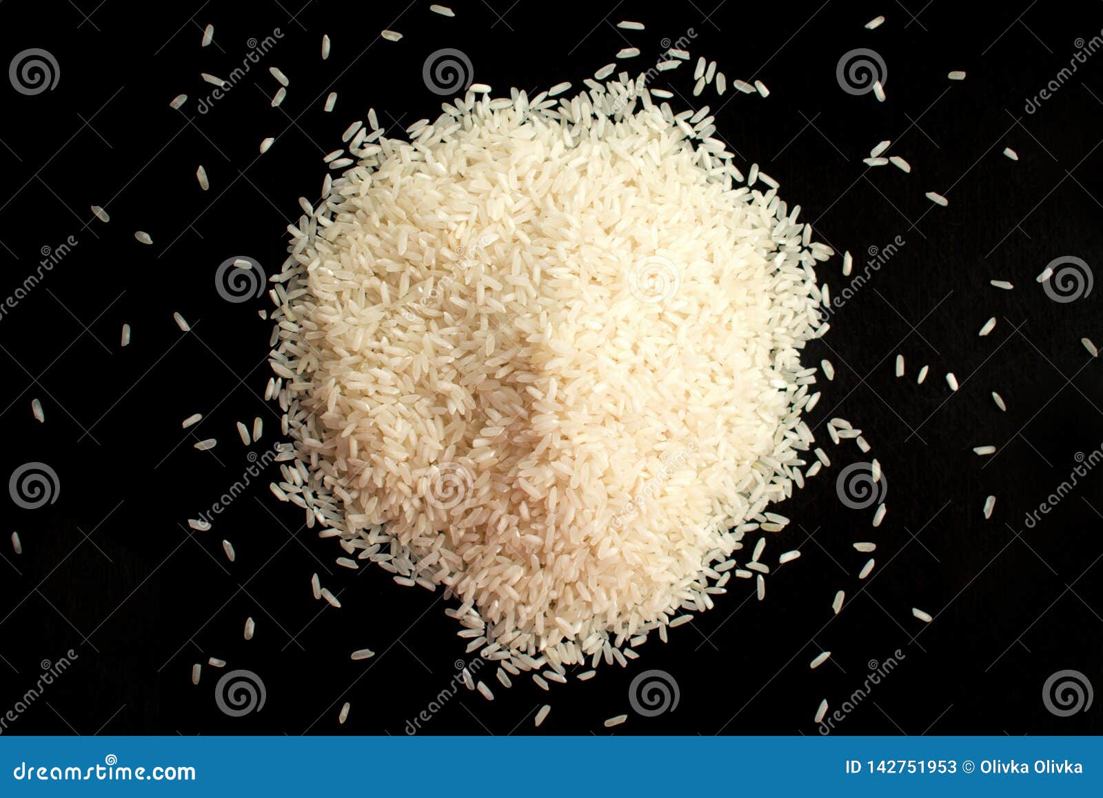 White rice on the table stock image. Image of vegetarian - 142751953
