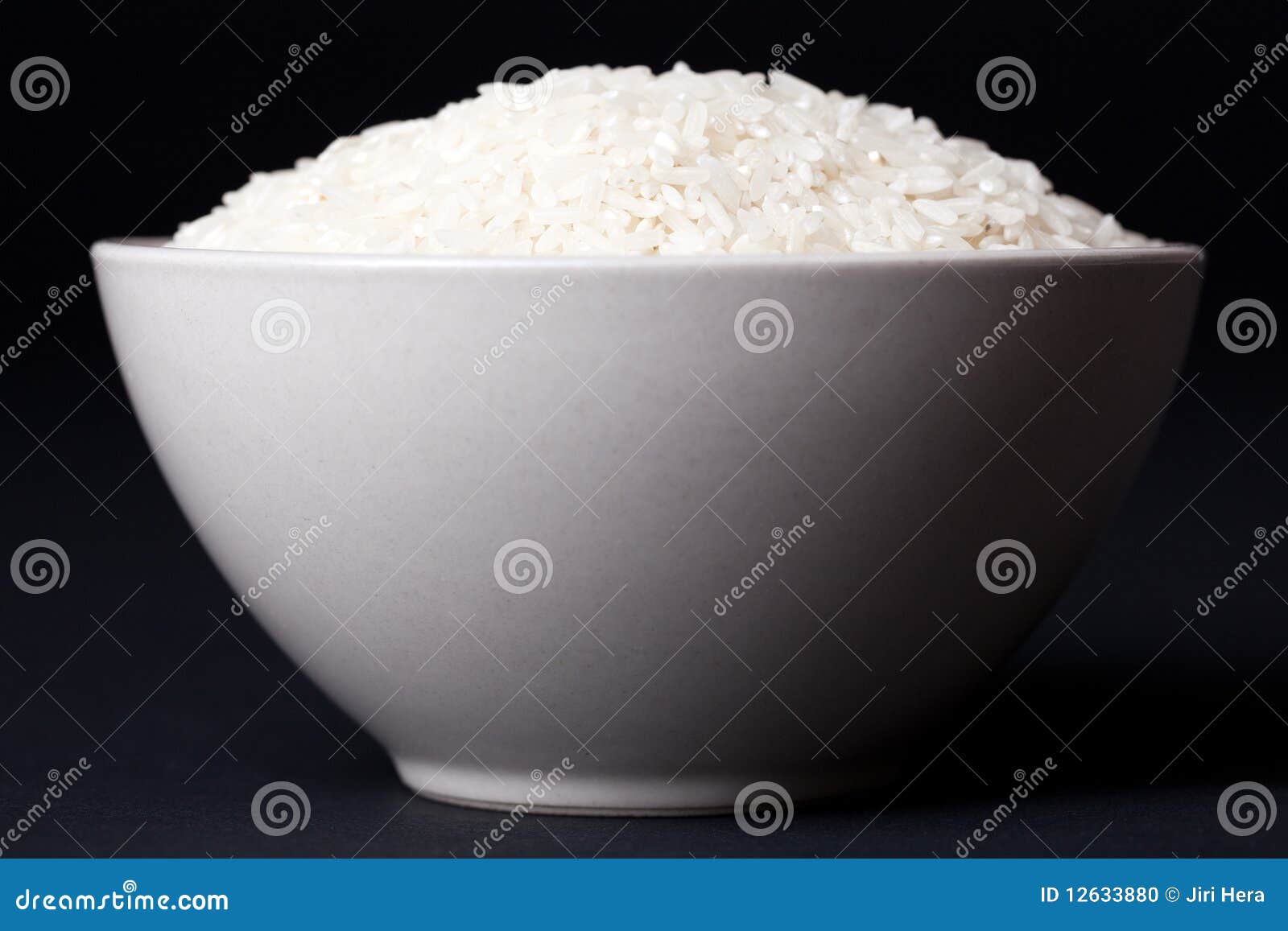 White rice in bowl stock photo. Image of dinner, cuisine - 12633880