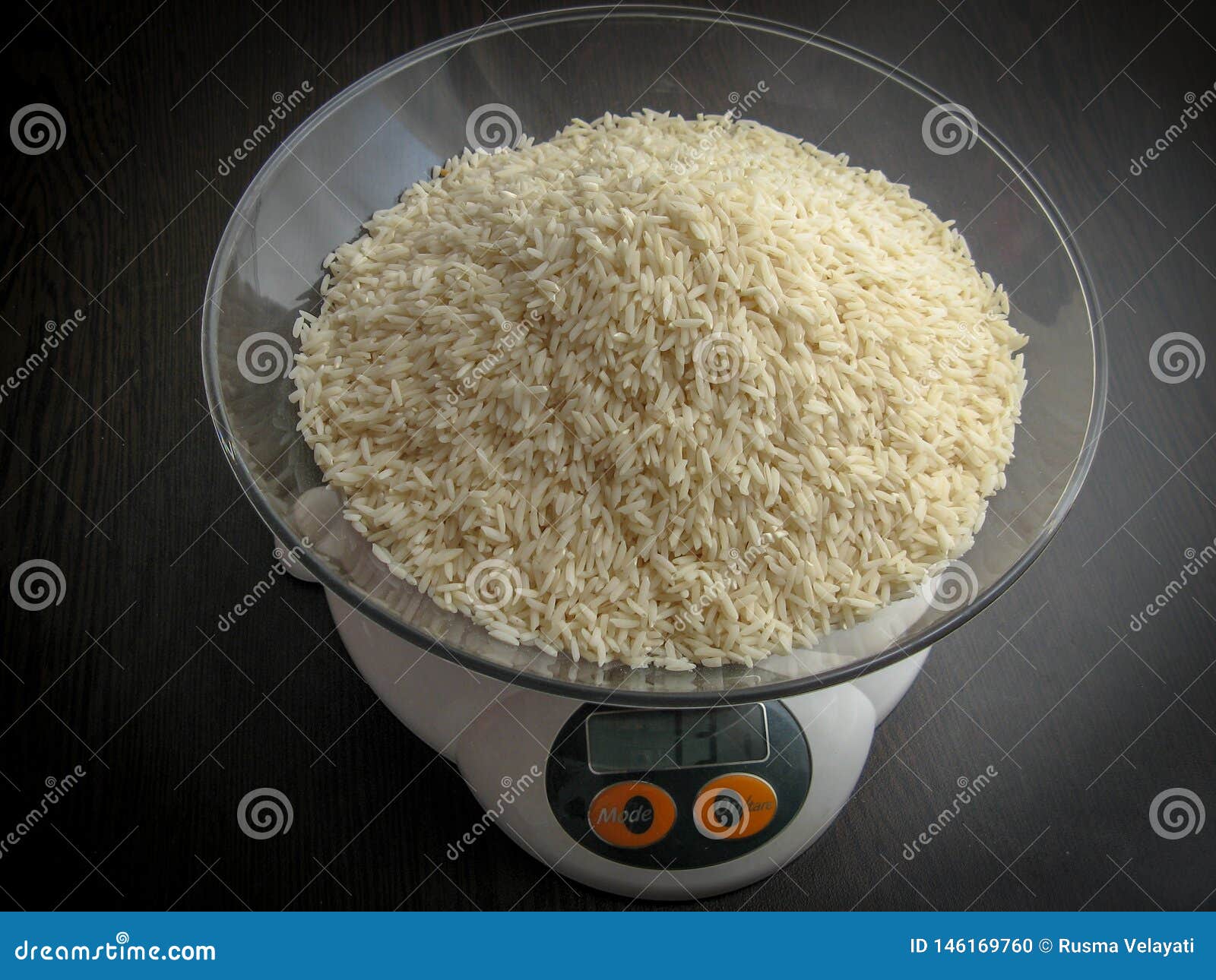 Rice On A Scale Stock Photo | CartoonDealer.com #3826632