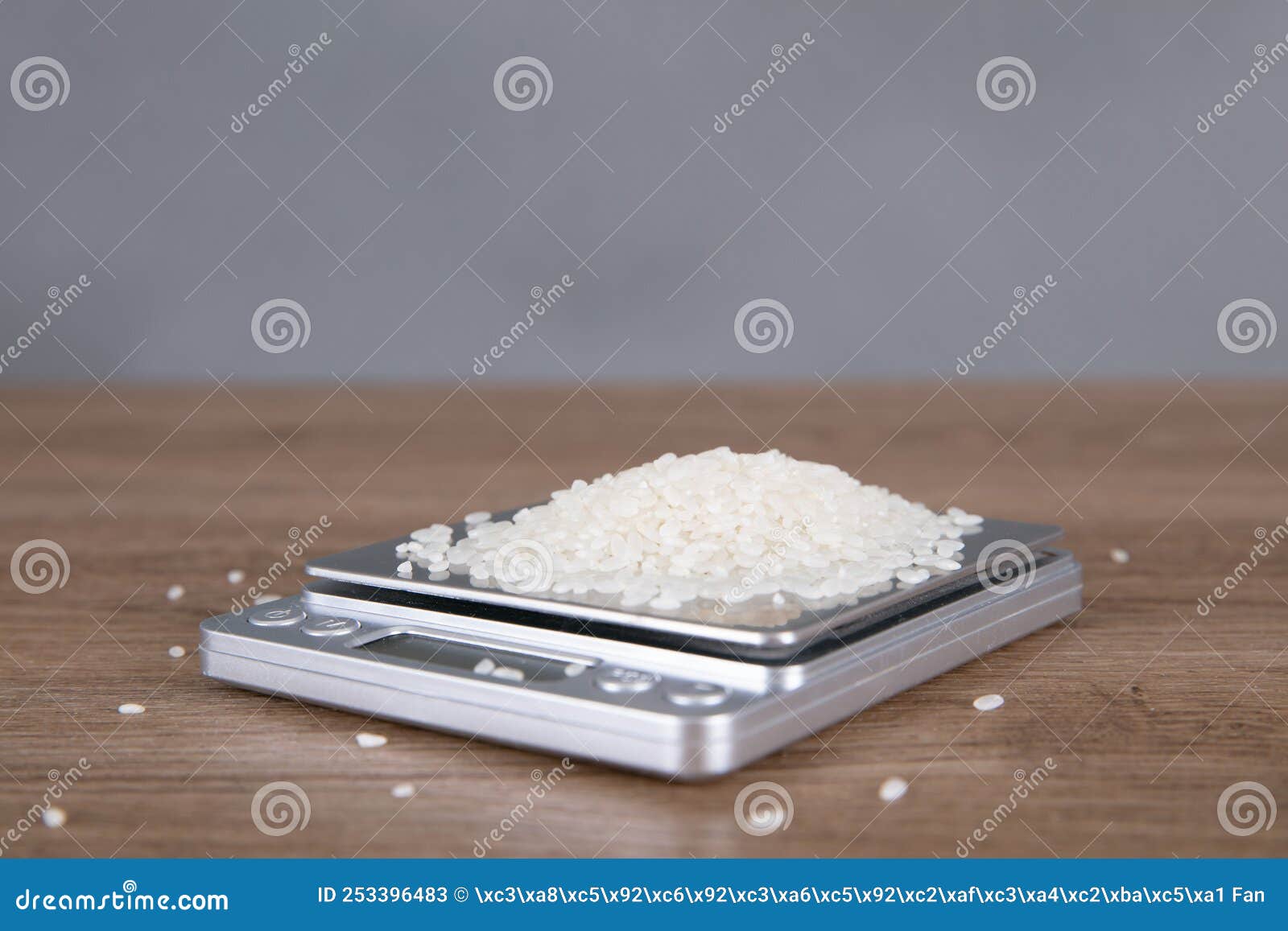 Rice On A Scale Stock Photo | CartoonDealer.com #3826632