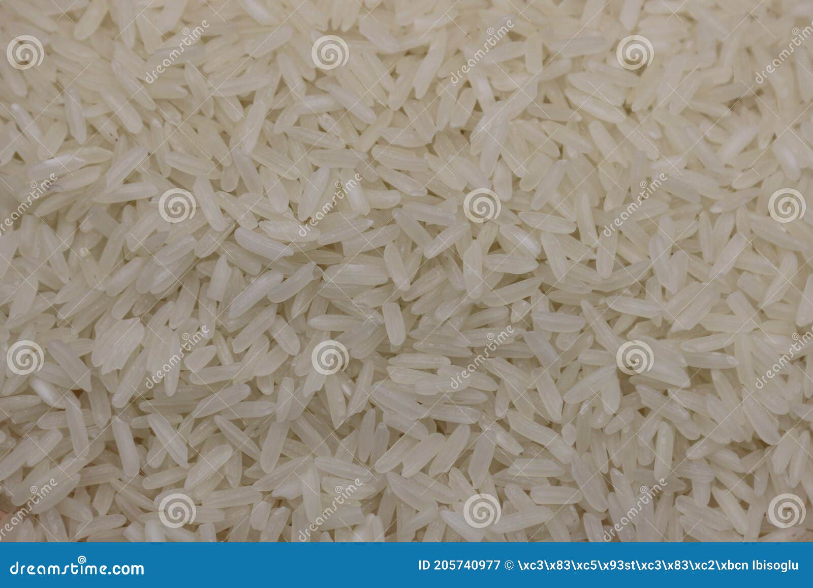 White Rice Grain on Background. Stock Image - Image of organic ...