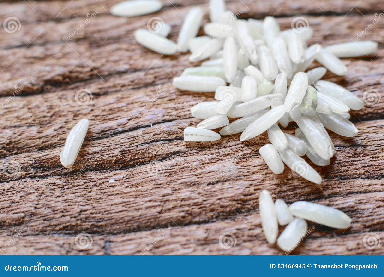 White rice grains. stock image. Image of diet, nutrition - 83466945