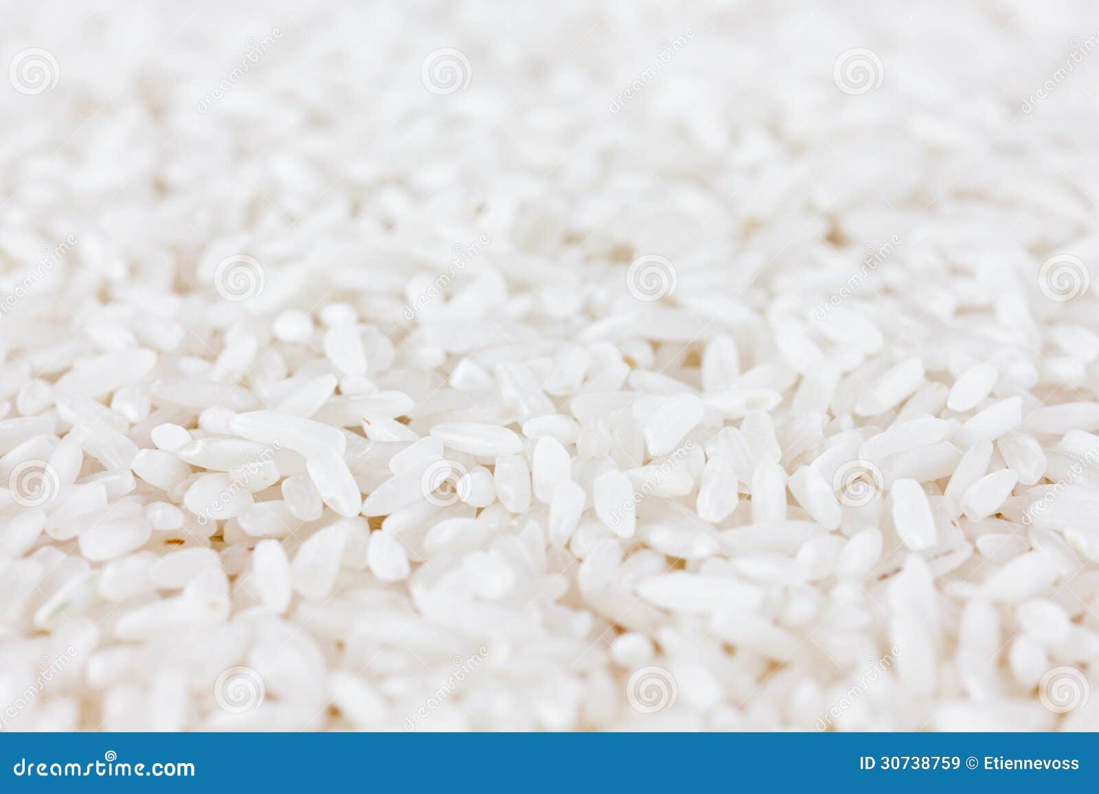 White Rice Macro Background Stock Image - Image of refined, uncooked ...
