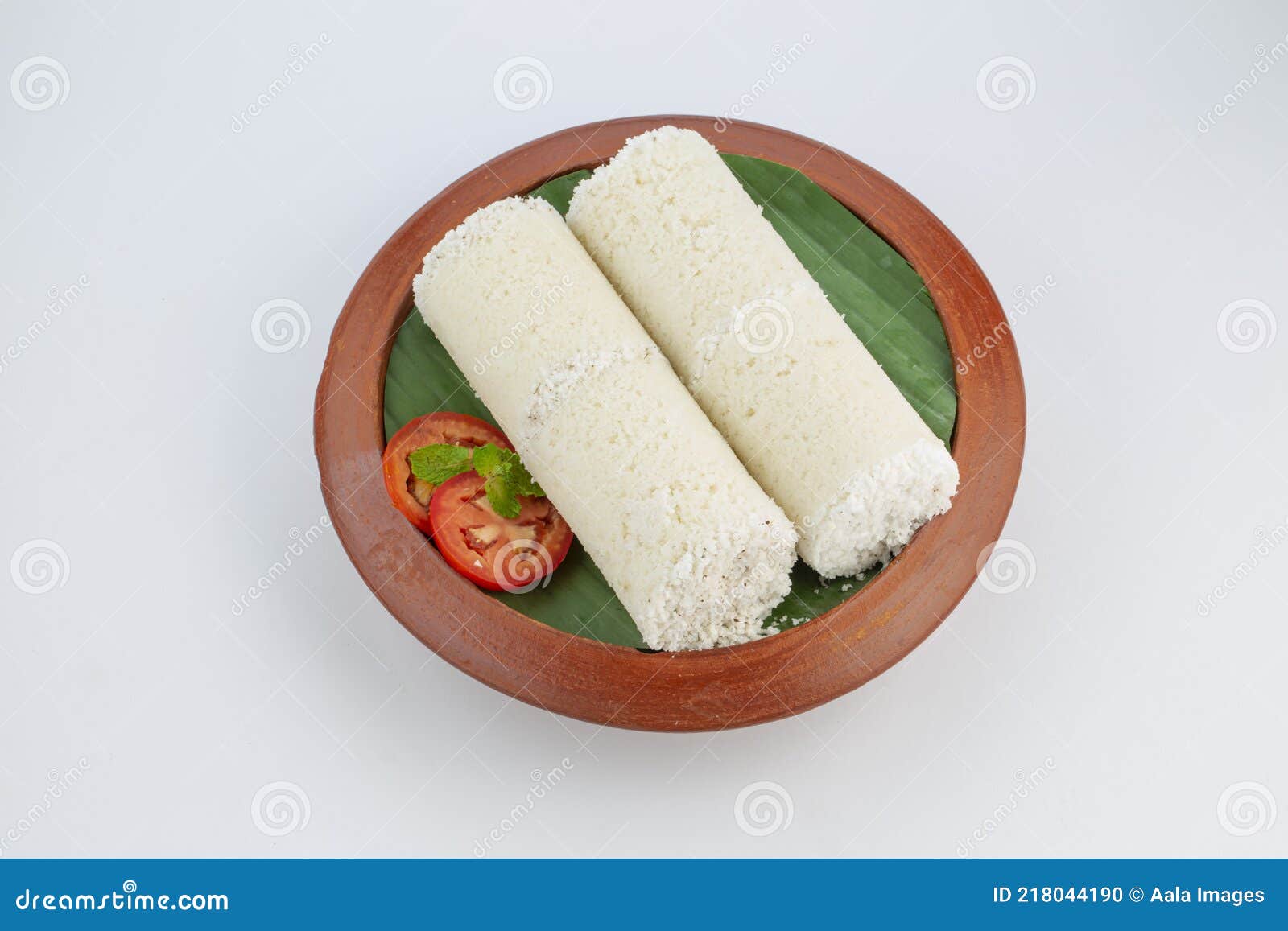 White rice puttu stock photo. Image of healthy, masala - 218044190