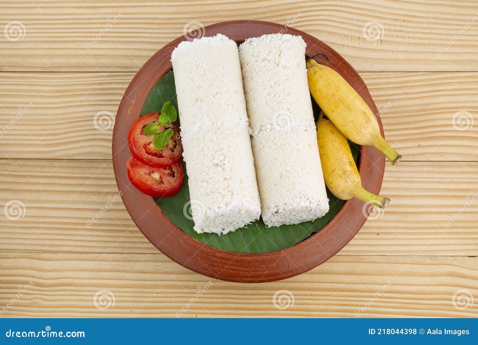 White rice puttu stock photo. Image of food, india, glass - 218044398