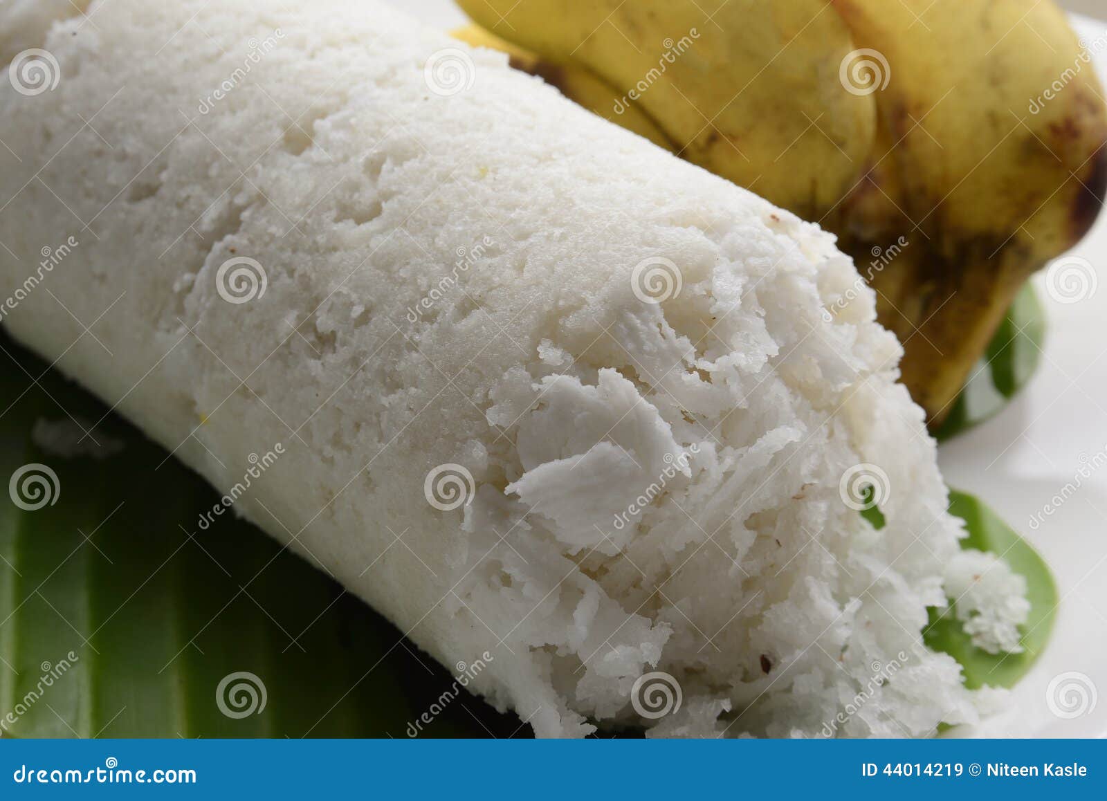 White Rice Rolls stock image. Image of bananaleaf, roll - 44014219