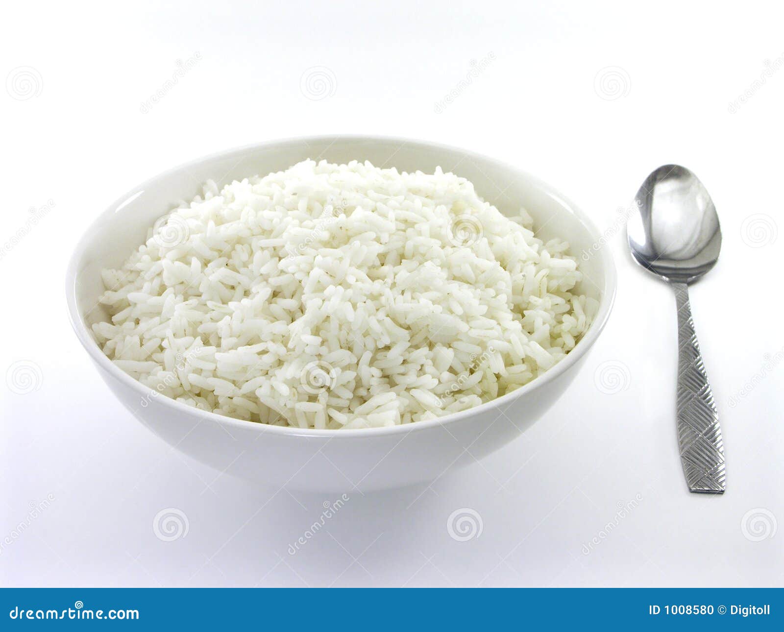 White Rice with Spoon; 1 of 2 Stock Photo - Image of meal, hearty: 1008580