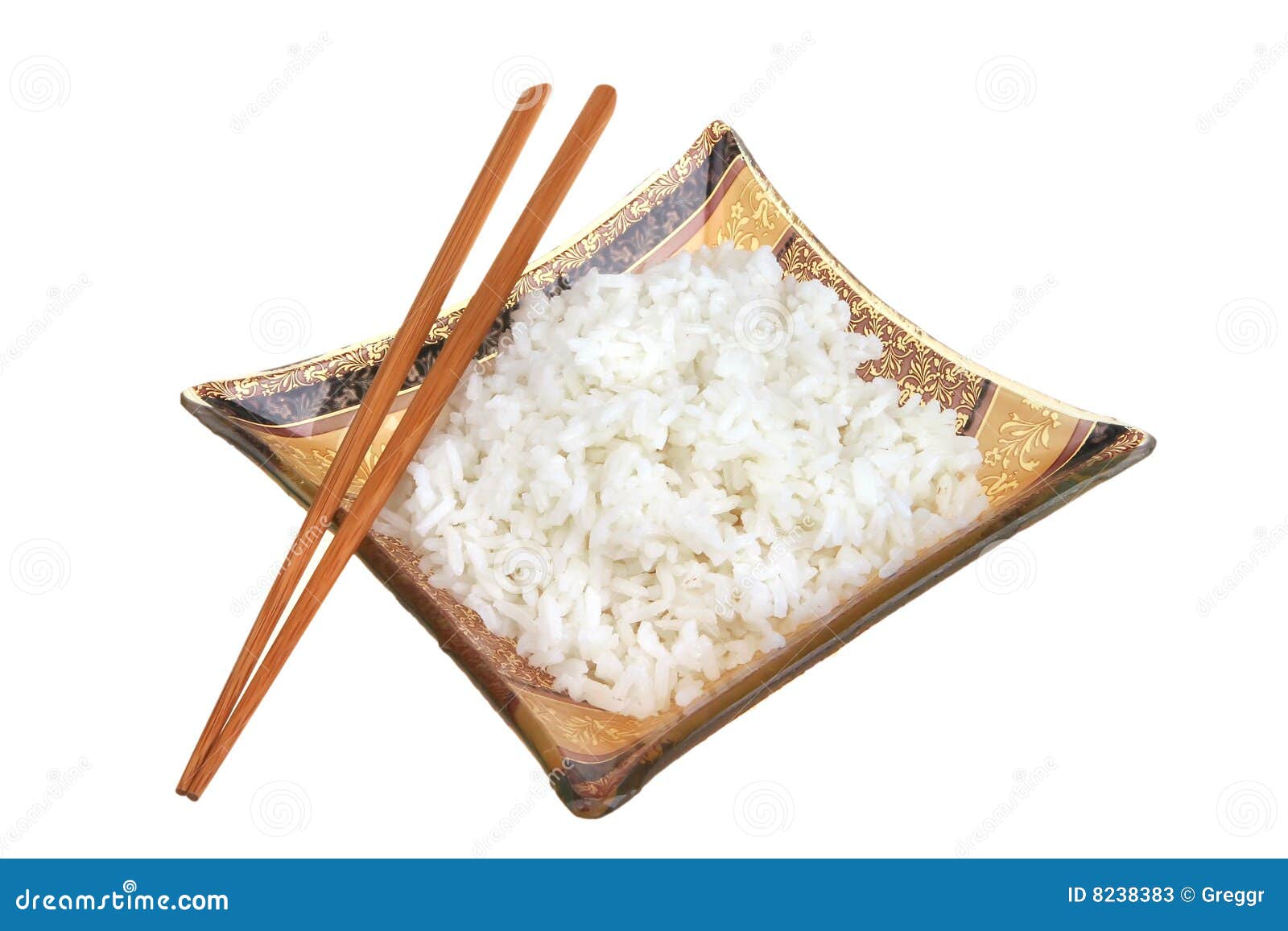 White rice and sticks stock image. Image of dinner, food - 8238383