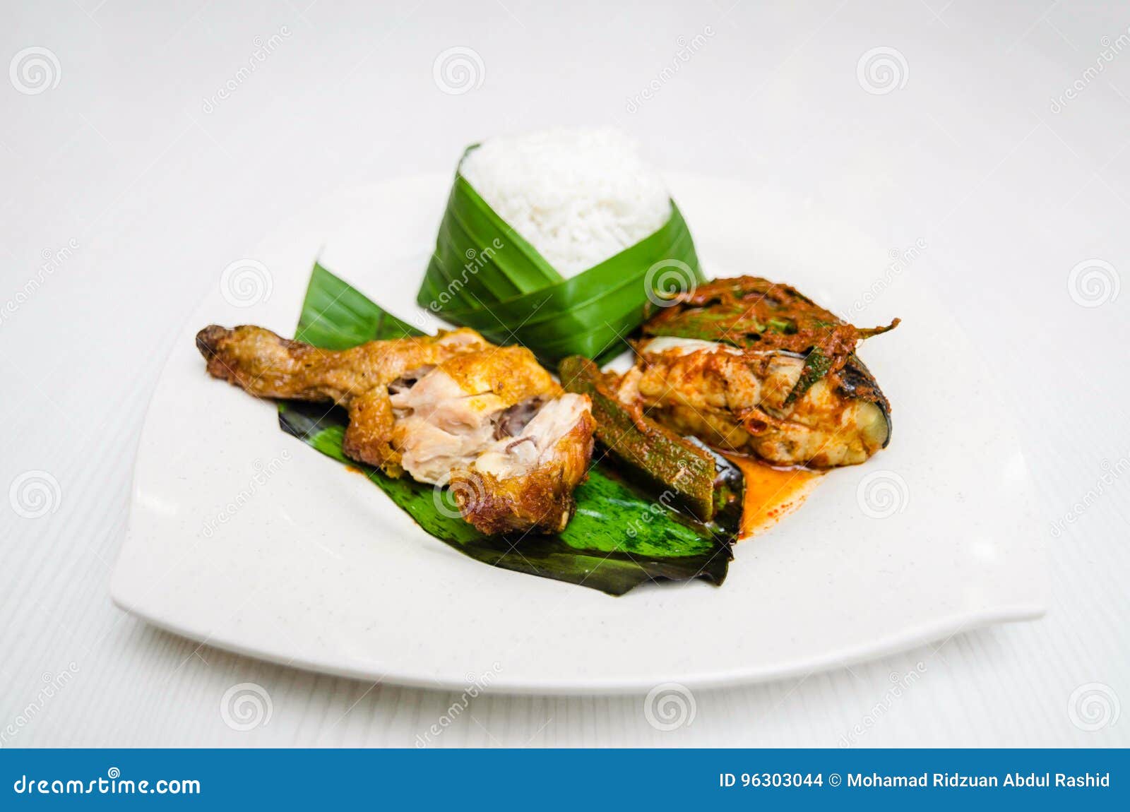 White Rice stock photo. Image of objects, plate, fried - 96303044