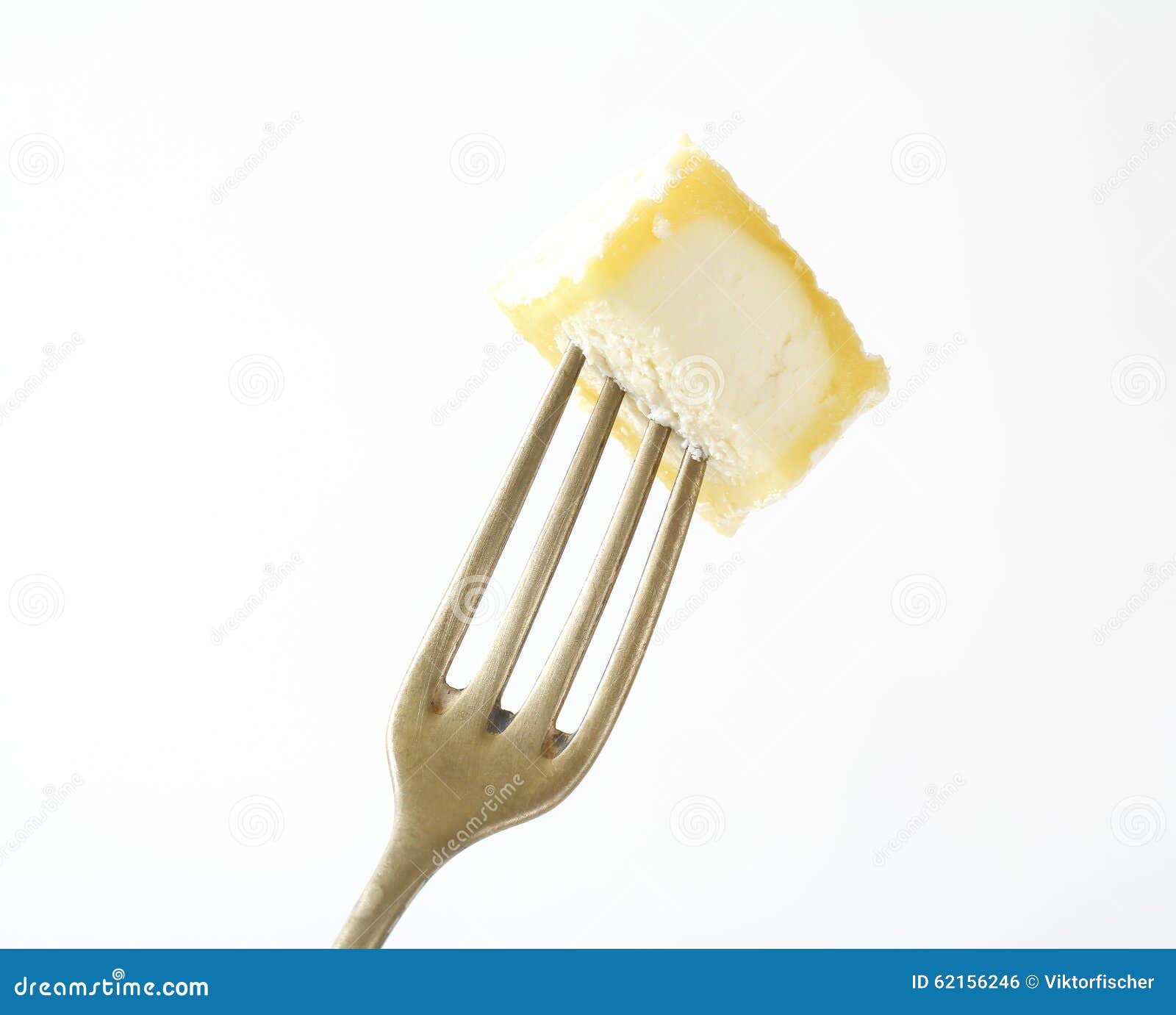 White rind cheese on fork stock photo. Image of ripe - 62156246