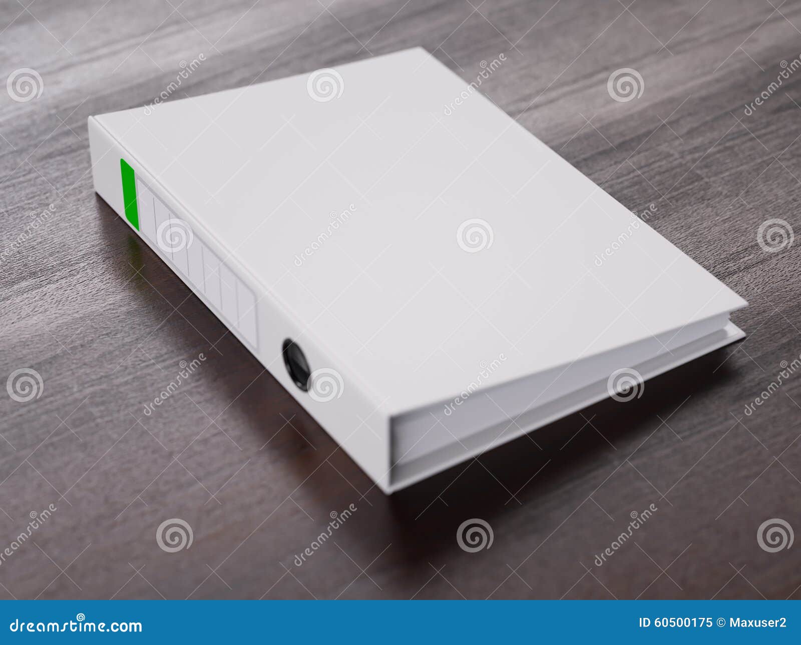 White Ring Binder on a Table Stock Image - Image of bureaucracy, work ...
