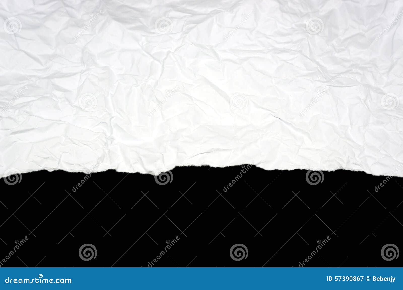 White ripped paper stock image. Image of background, gray - 57390867