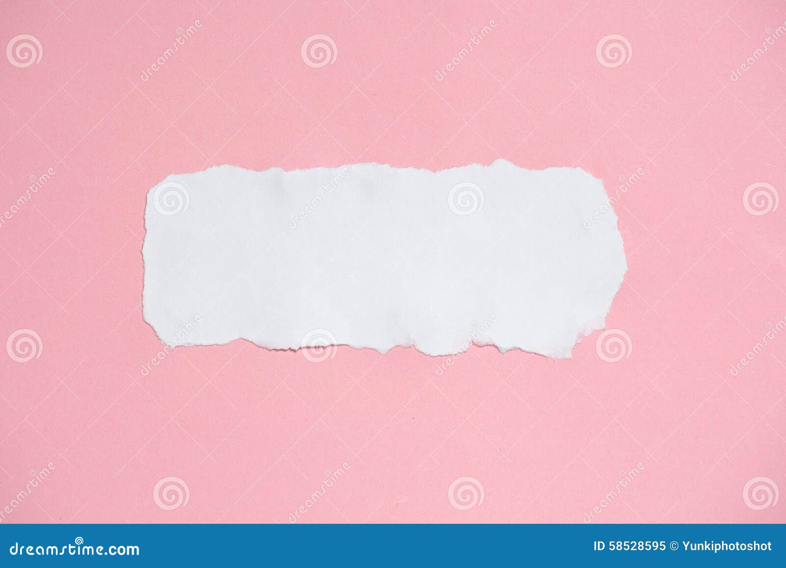 White Ripped and Pink Paper for Texture Background Stock Image - Image ...