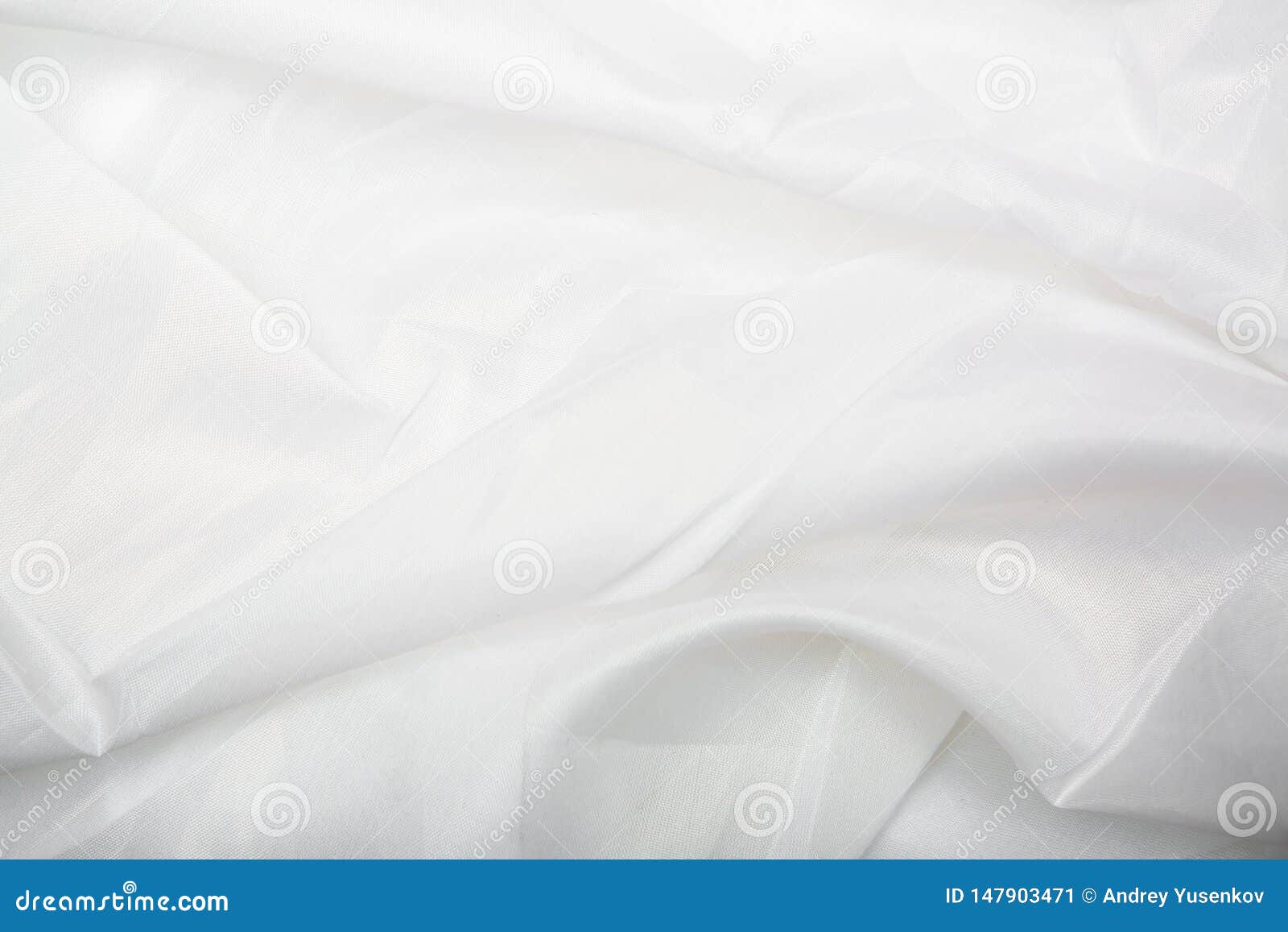 White Rippled Fabric Texture Background Stock Image - Image of pattern ...