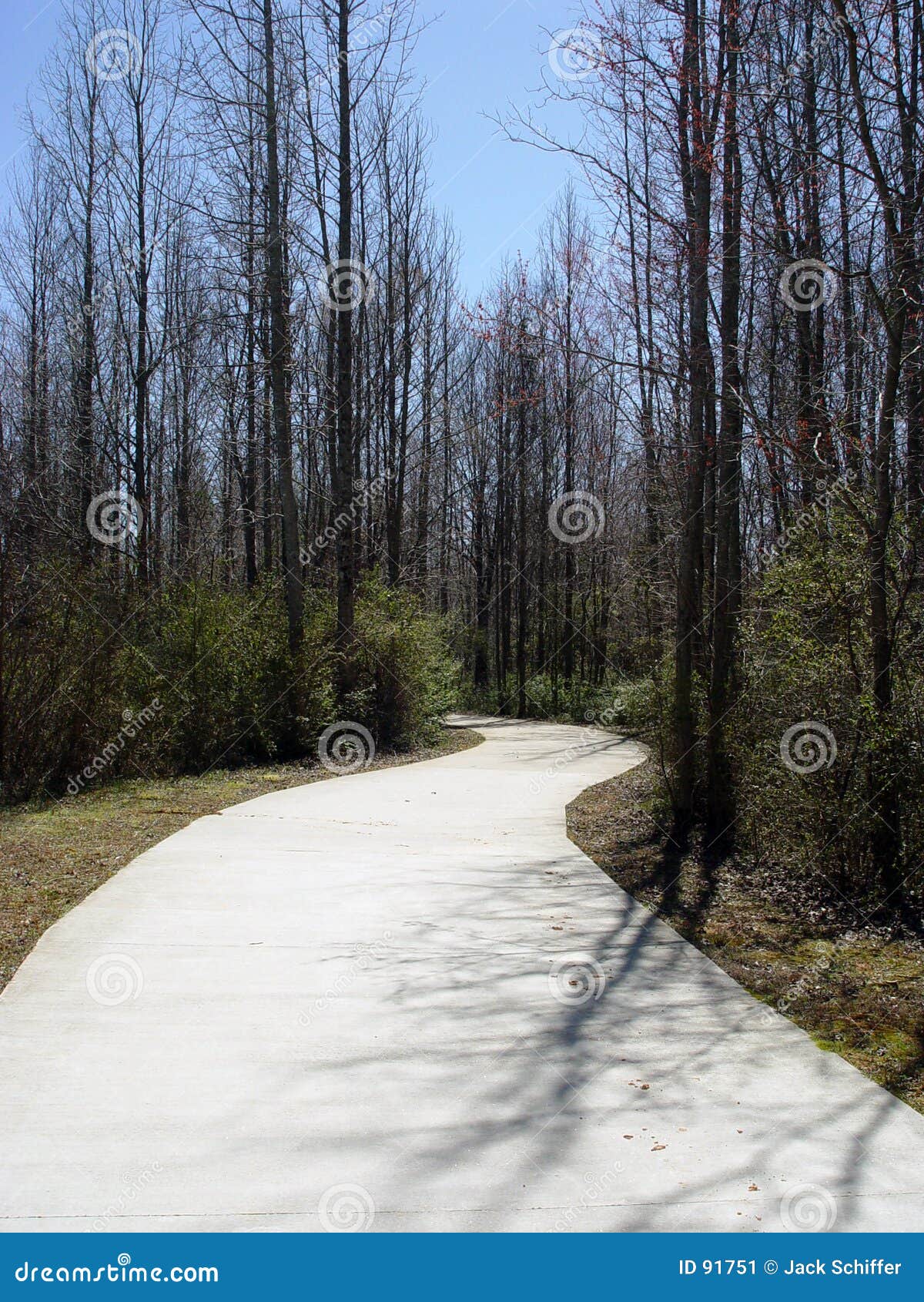 White road stock image. Image of blue, road, walking, trail - 91751