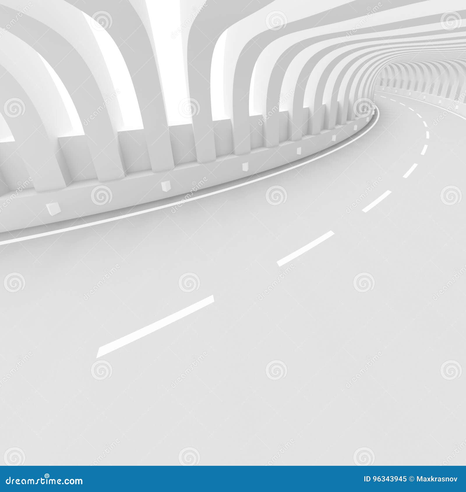 White Road Background stock illustration. Illustration of light - 96343945