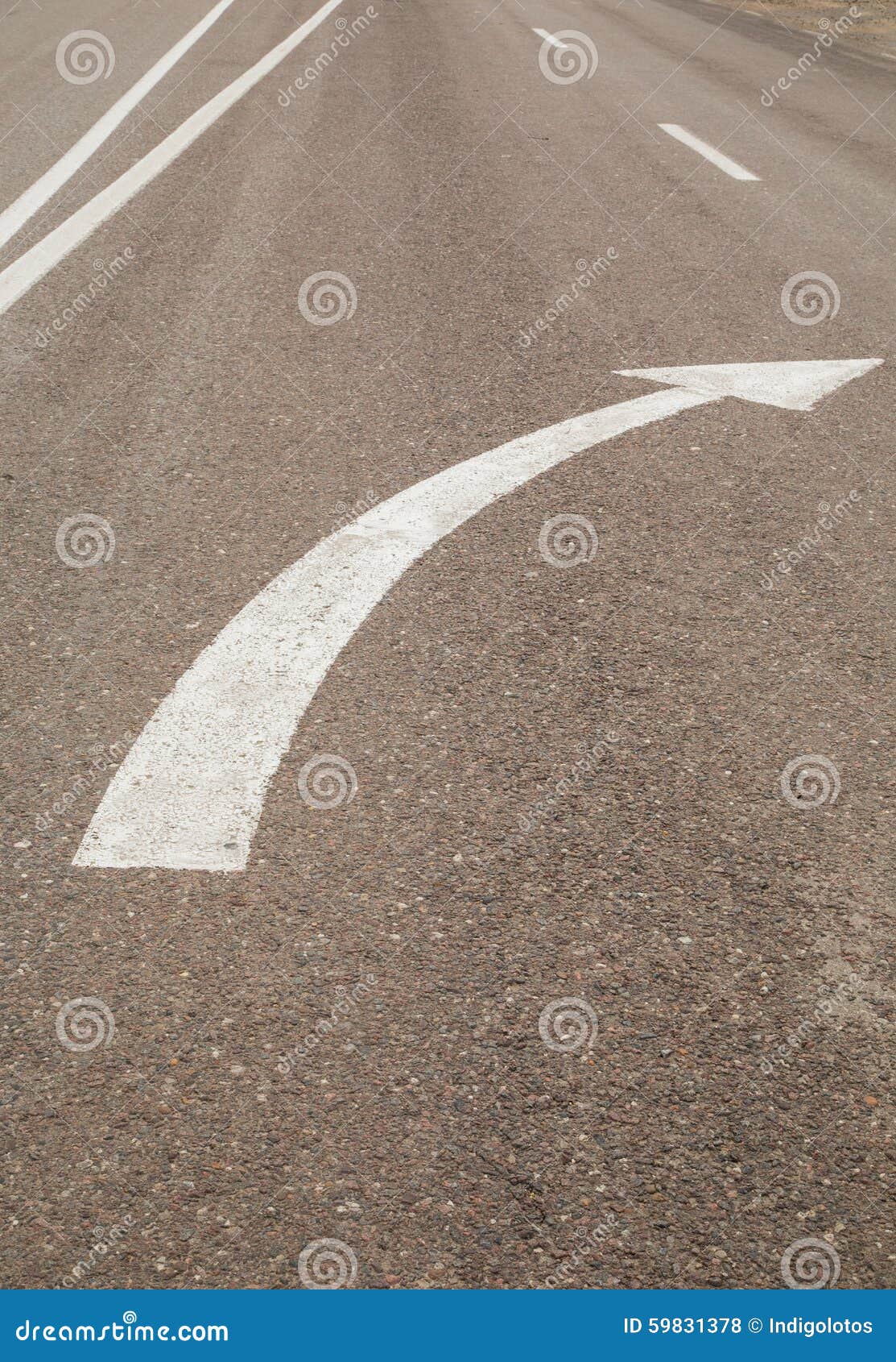 White road mark stock photo. Image of pavement, concept - 59831378