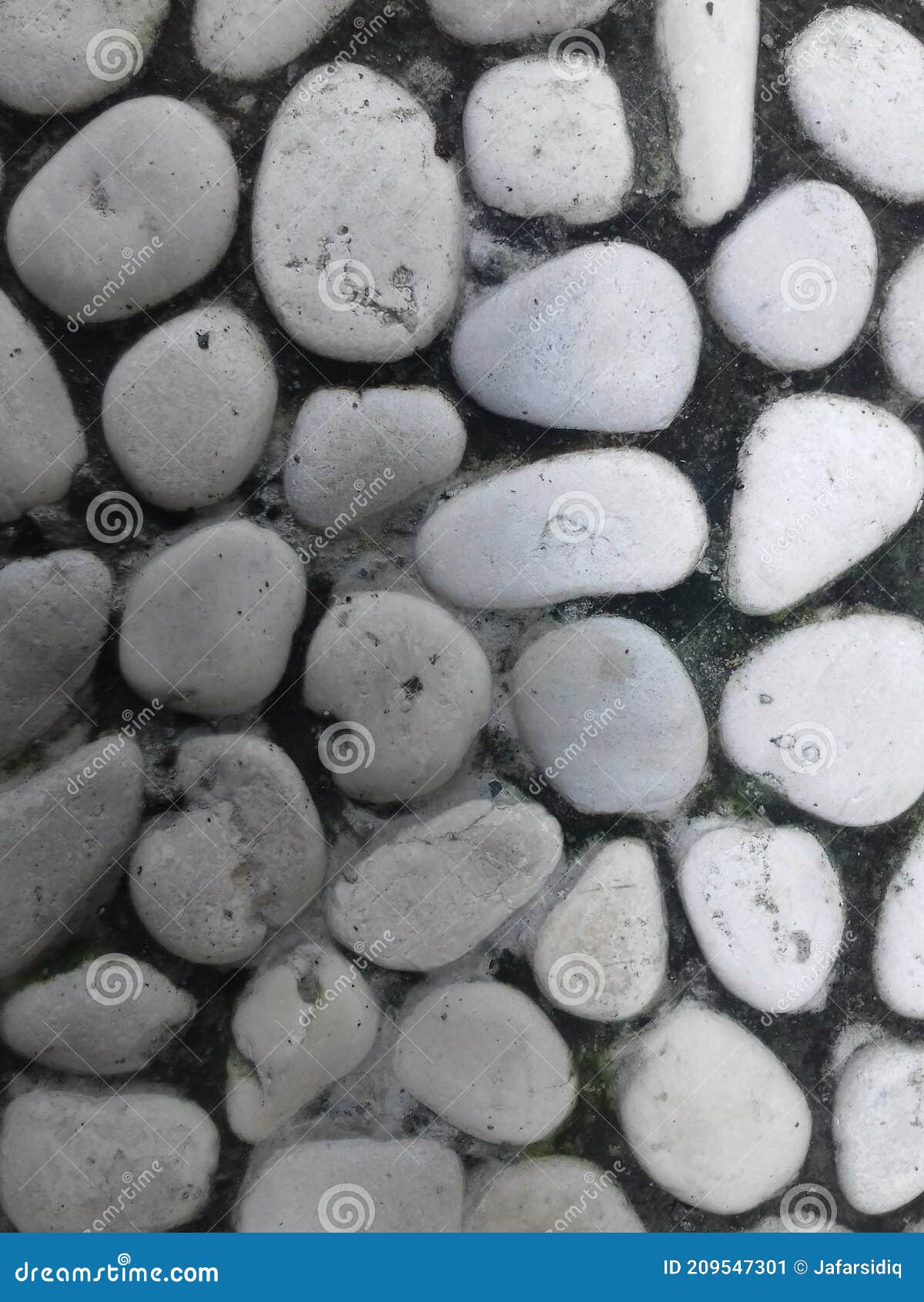 White rock lined up stock image. Image of soil, asphalt - 209547301