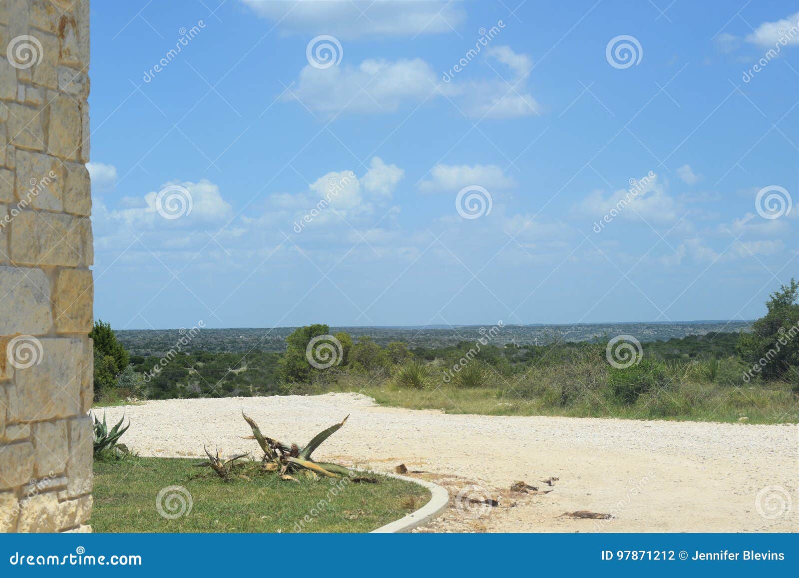 White rock road landscape stock photo. Image of countryside - 97871212