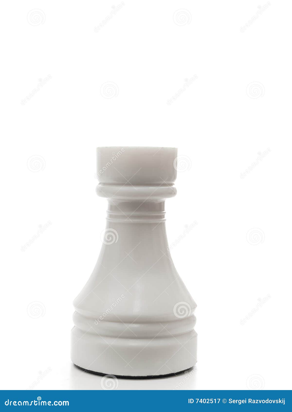 White Rook On A Chess Board Stock Photography | CartoonDealer.com ...