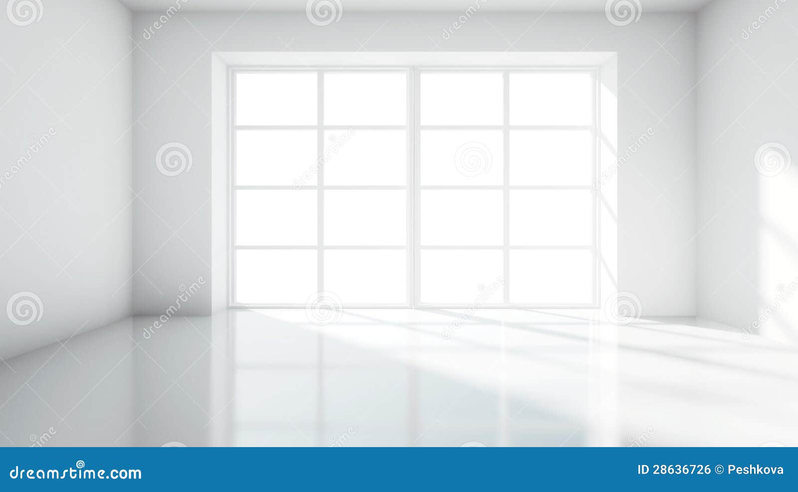 White room stock illustration. Illustration of parquet - 28636726