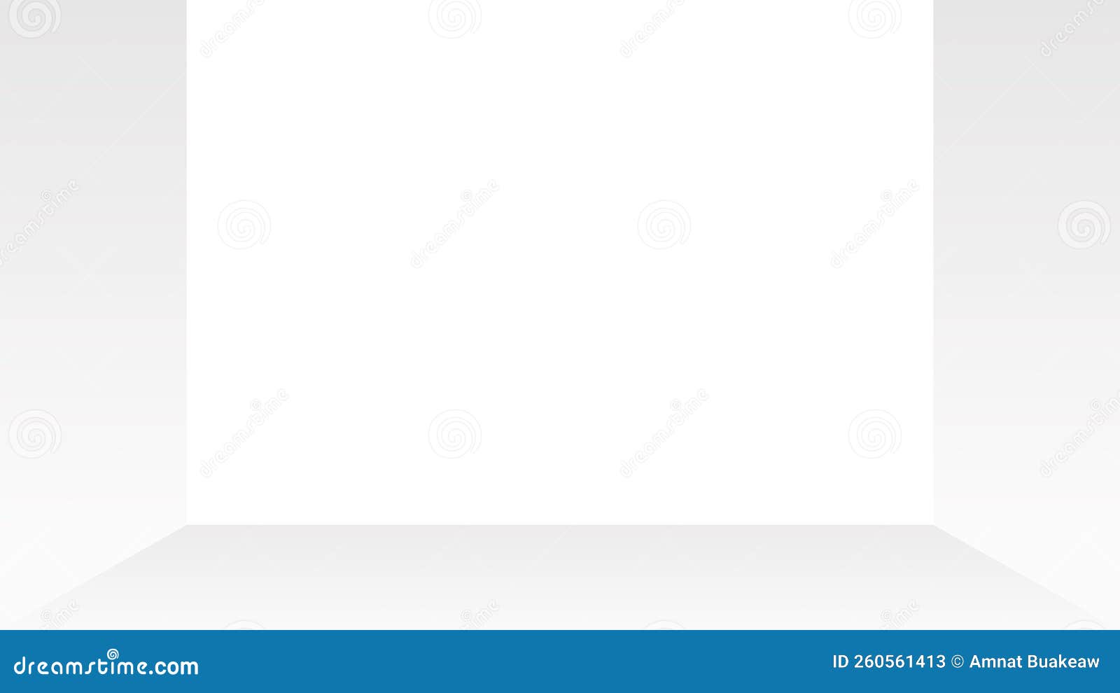 White Room Empty Inside for Background, Room Inside Space Stock Vector ...