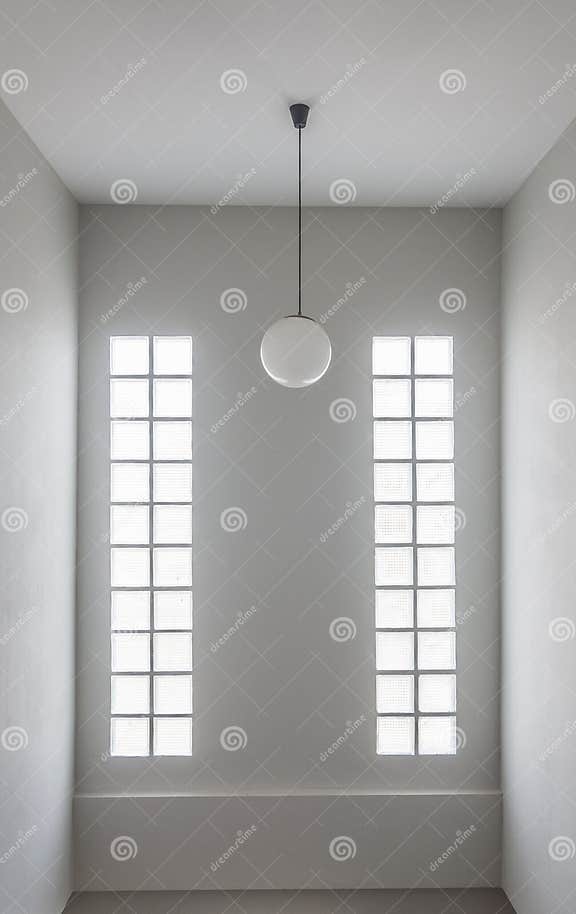 White room and lighting stock image. Image of open, glass - 33479073