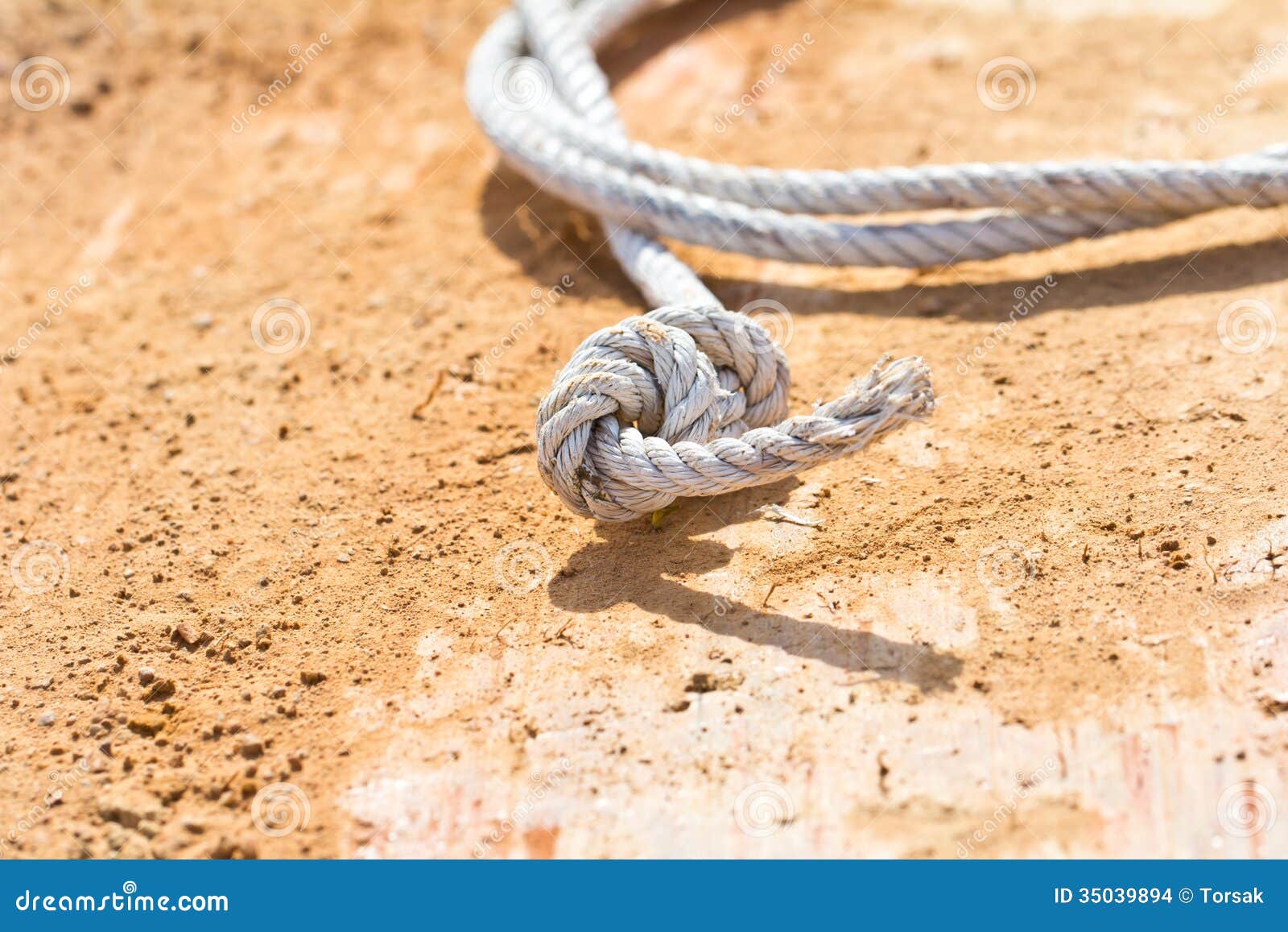White rope stock photo. Image of noose, customizable - 35039894