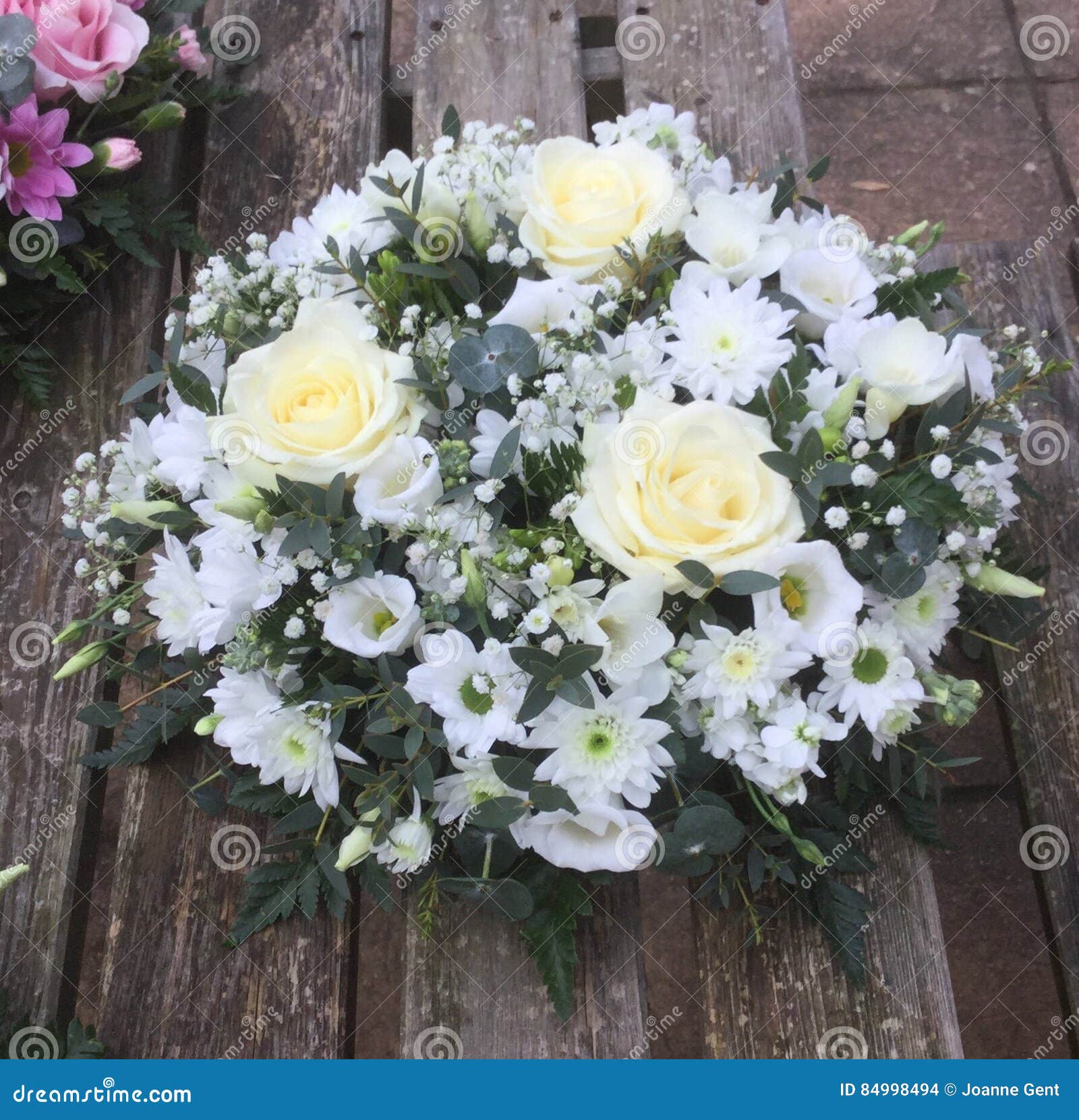 White rose posie stock photo. Image of pretty, rose, posie - 84998494