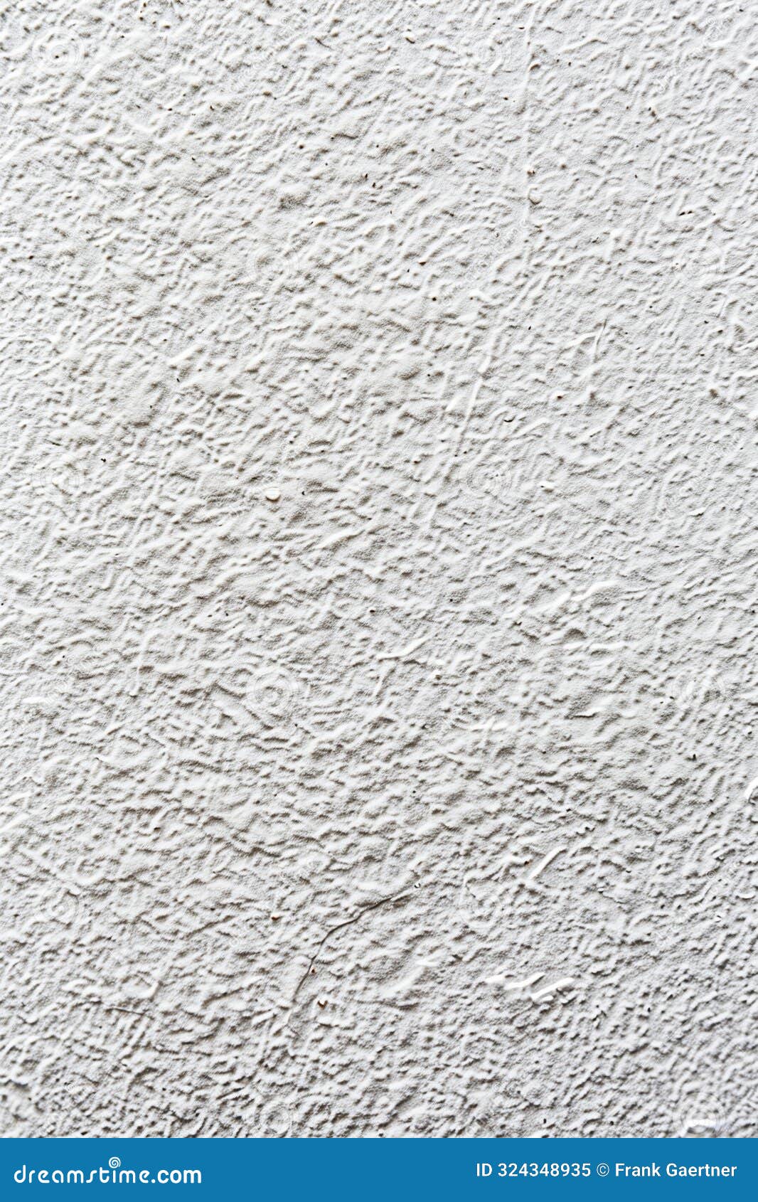 White Rough Concrete Wall Providing a Textured Background with Signs of ...