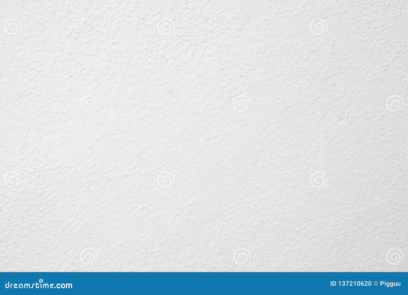 White Rough Concrete Wall, Real Detail Surface Texture And Empty Space ...