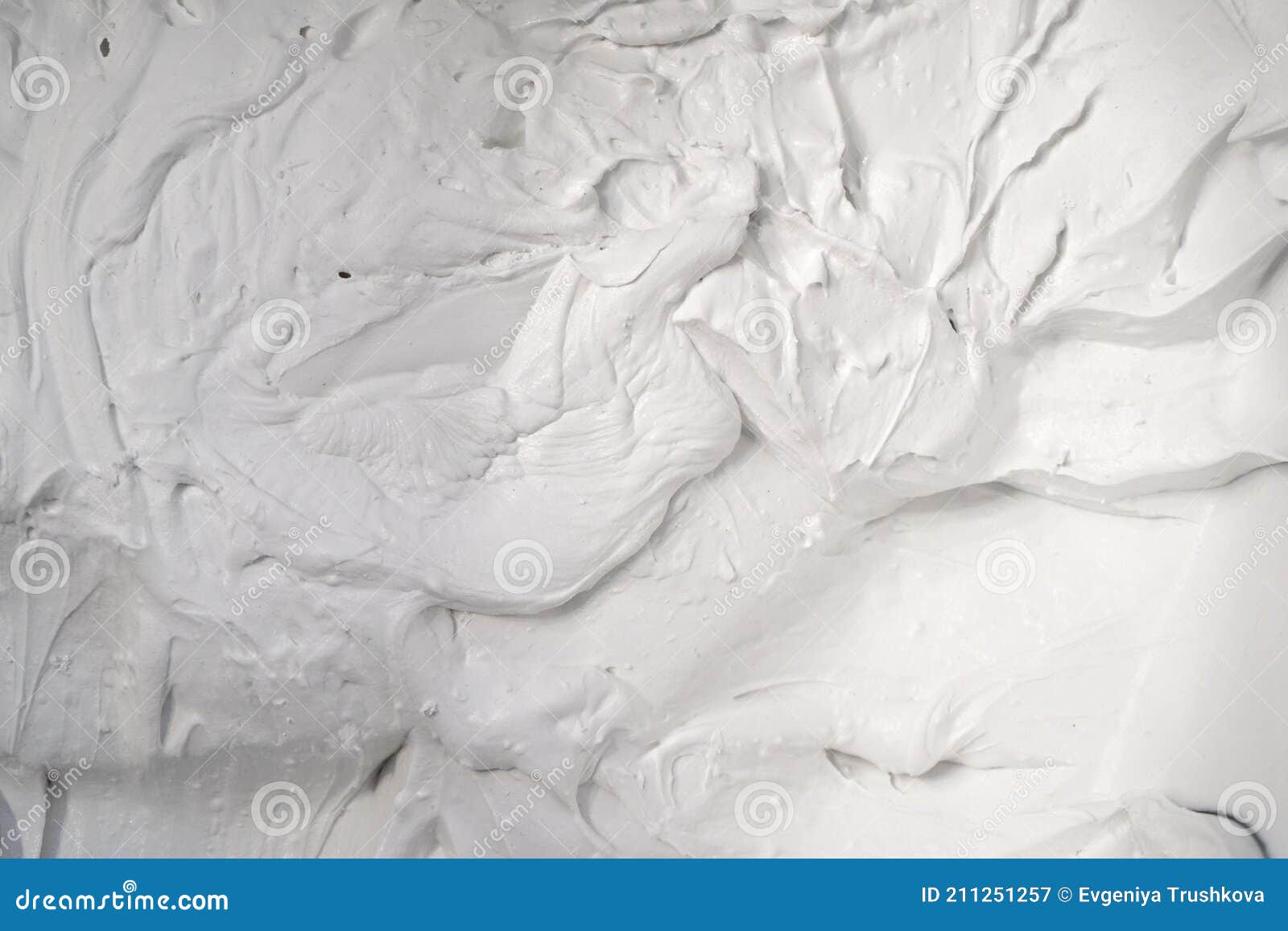 White Rough Surface with Hard Texture, Putty, Foam, Background with ...