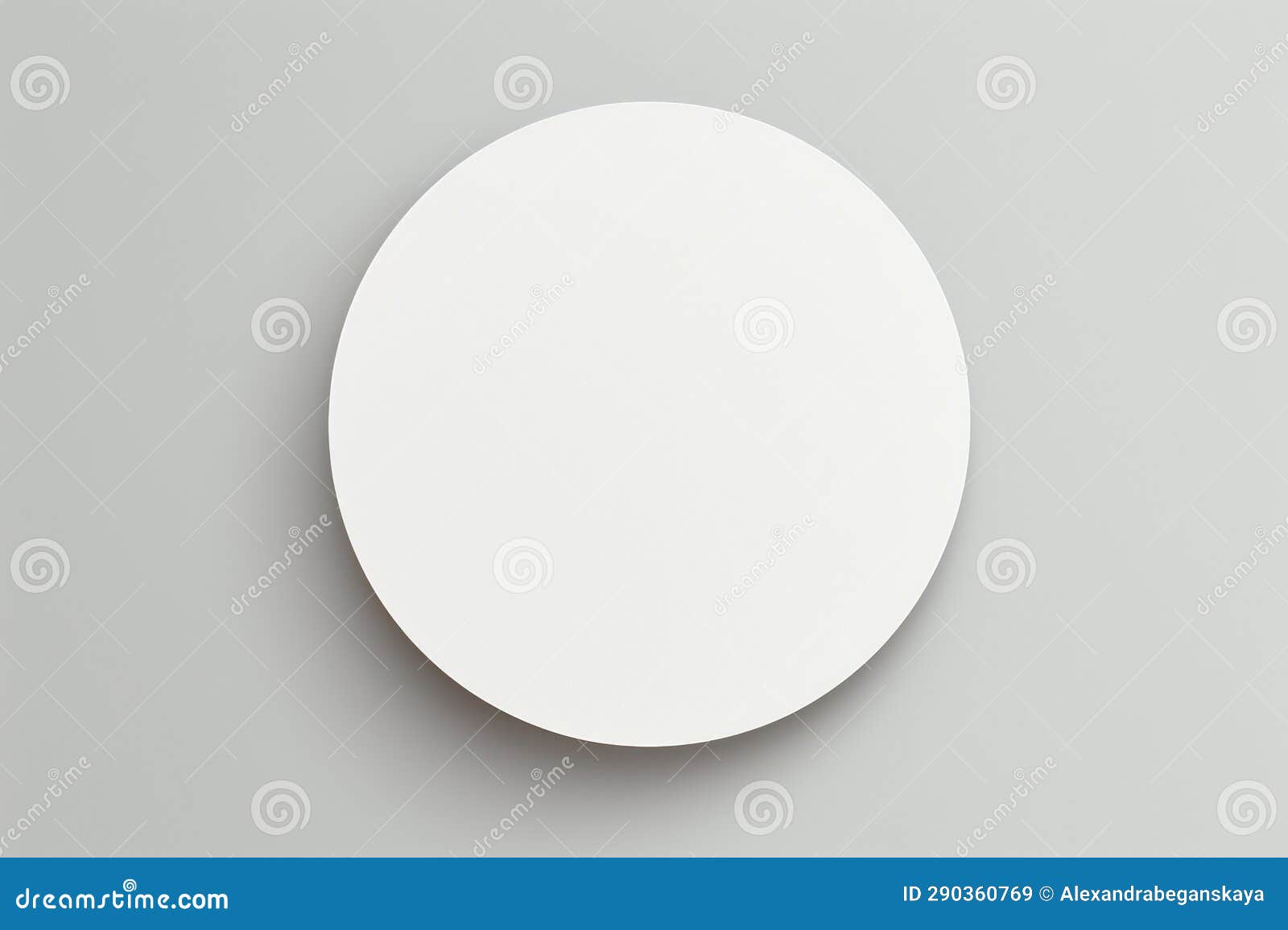 White Round blank sticker stock illustration. Illustration of door ...