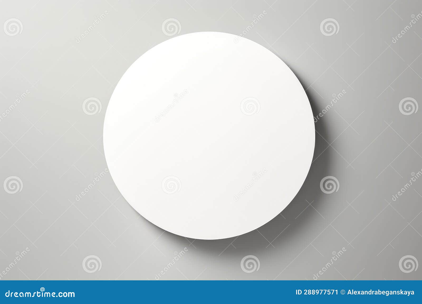 White Round blank sticker stock illustration. Illustration of blank ...