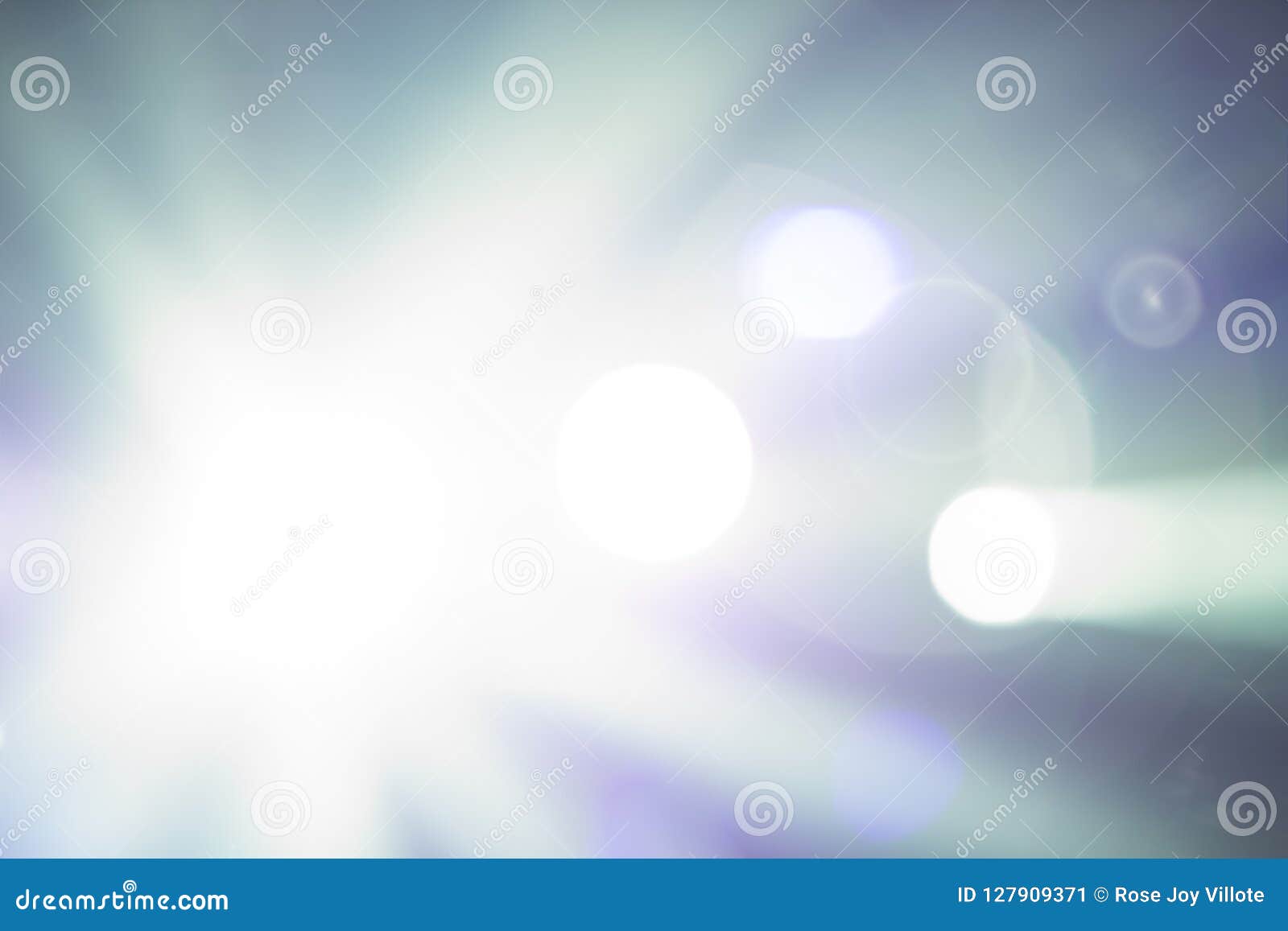 White Round Blurry Light for Background Stock Image - Image of design ...